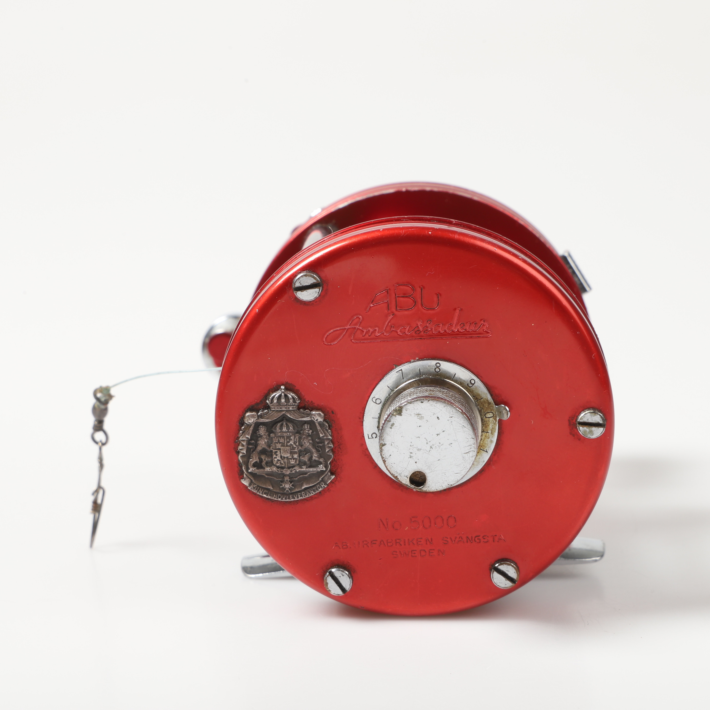 FISKERULLE, ABU Ambassadeur No 5000. Samlarföremål - Fiskeutrustning - Auctionet