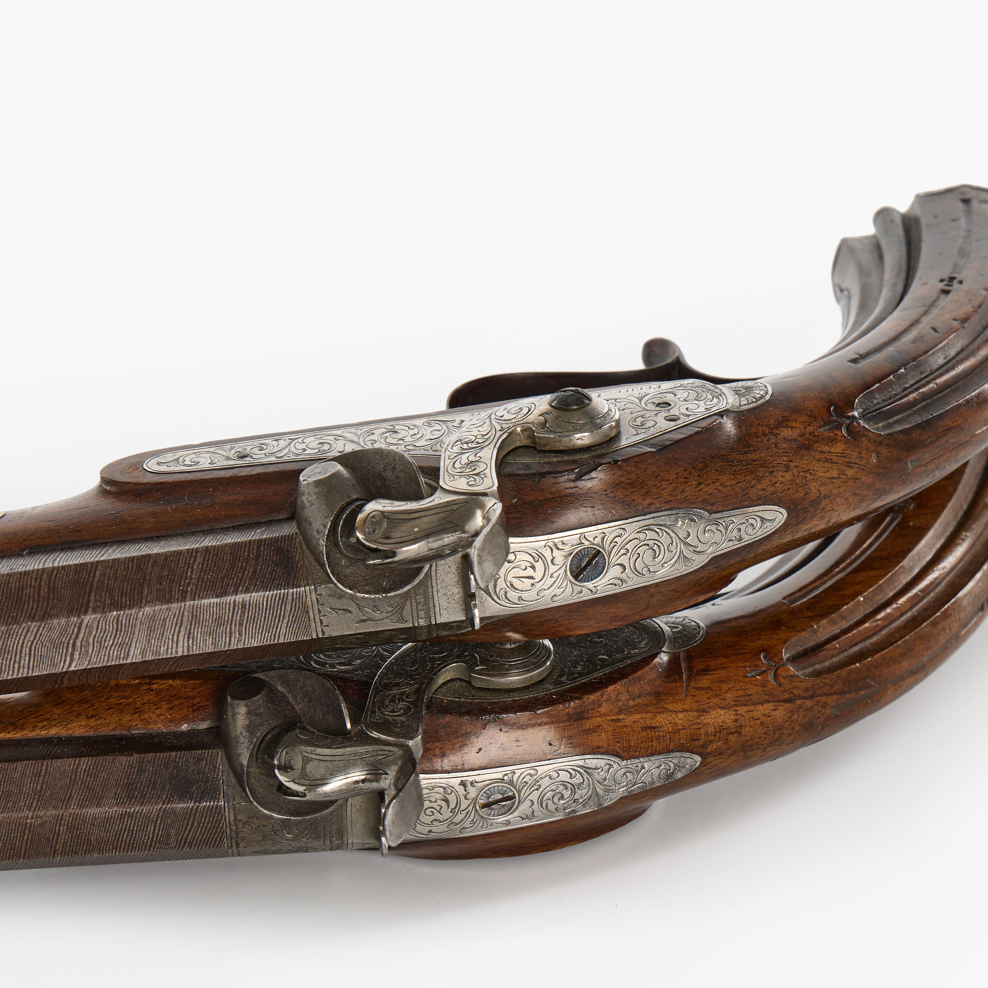 Images for 3358330. PAIR PISTOLS/DUEL PISTOLS, in shatull with ...