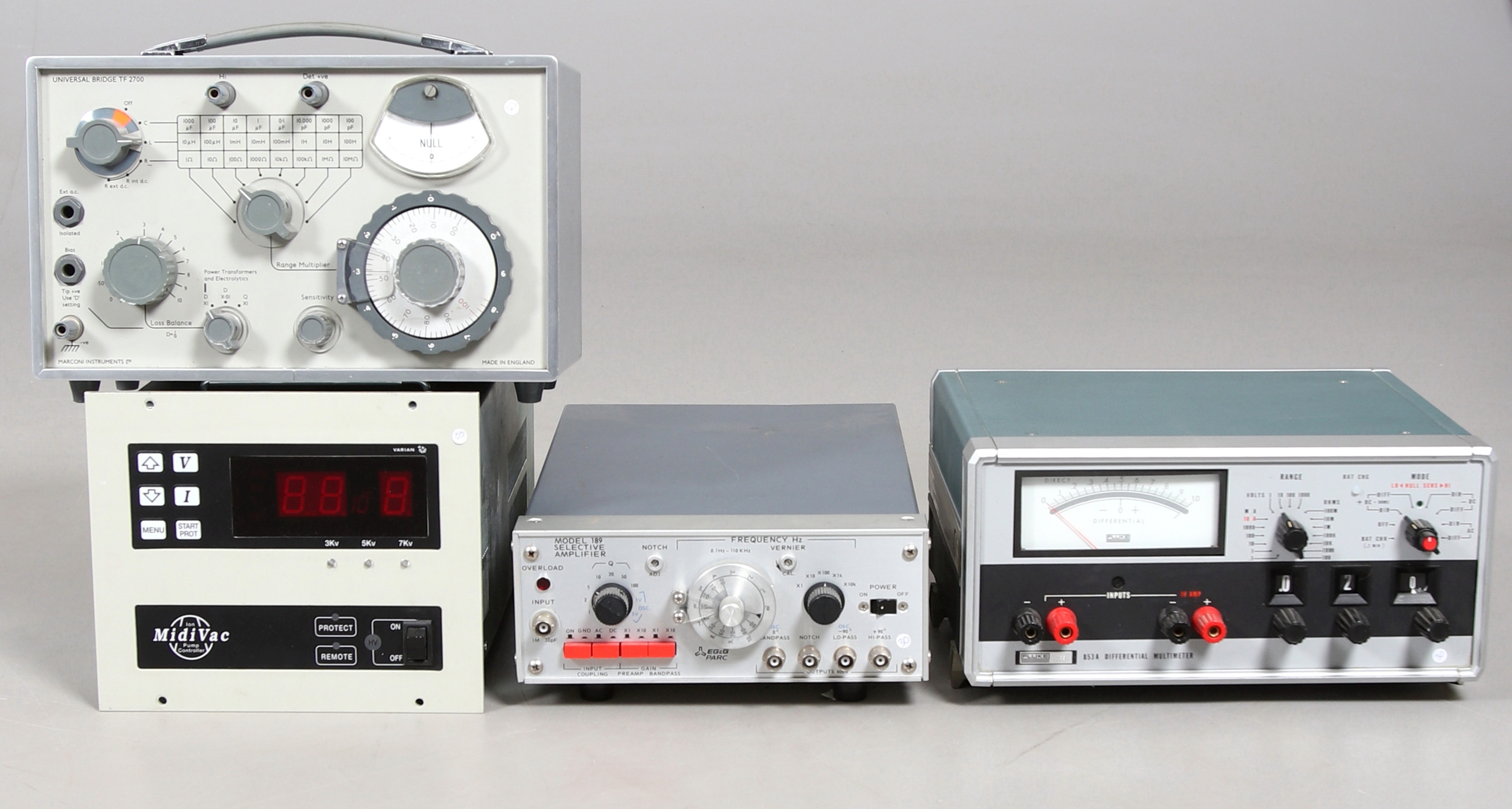 Bilder för 3362292. MÄTINSTRUMENT, 4 st, Differerential multimeter 853 ...