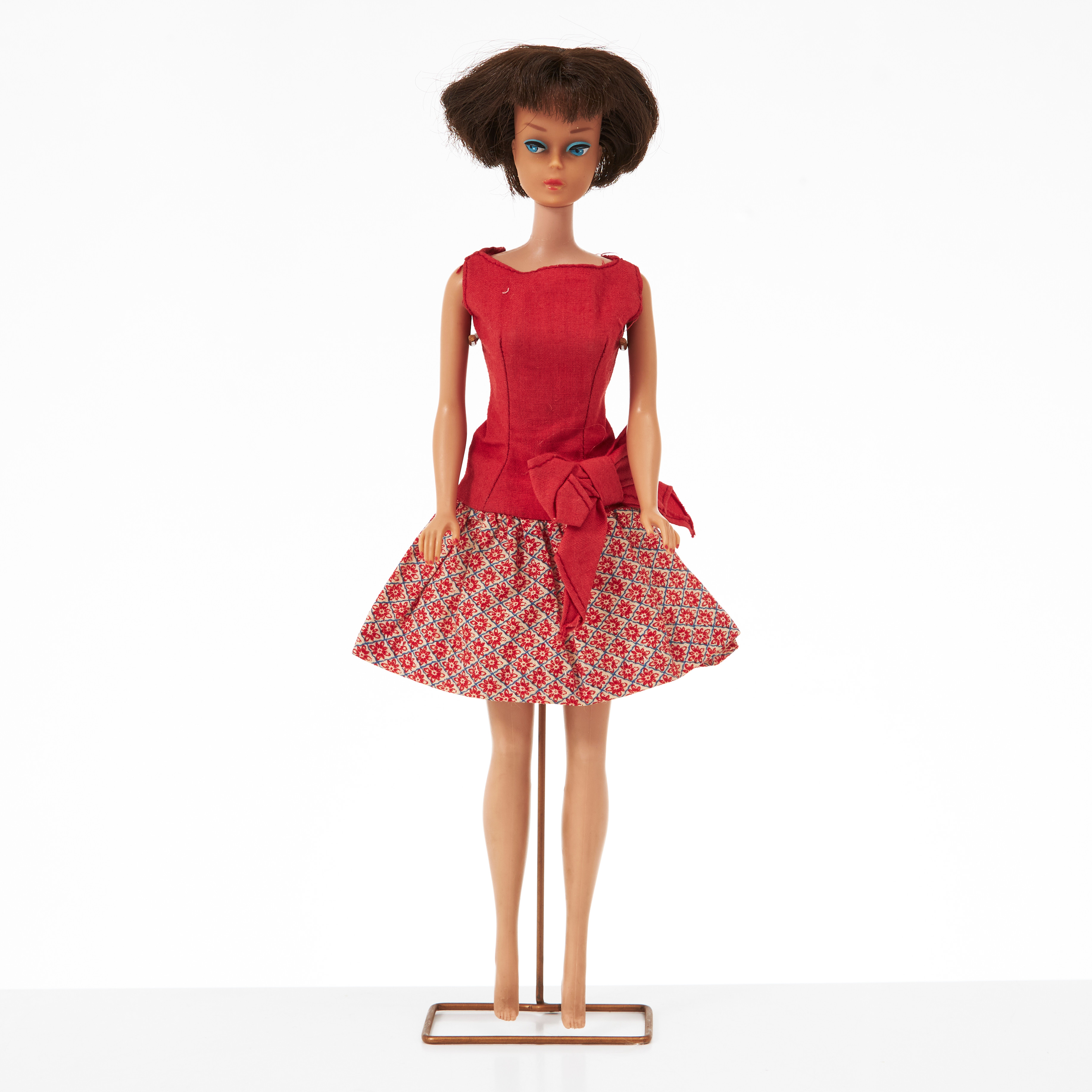 BARBIE, #1070 BL, American Girl, Brunette Page- Boy Hair Do, ©1958 ...