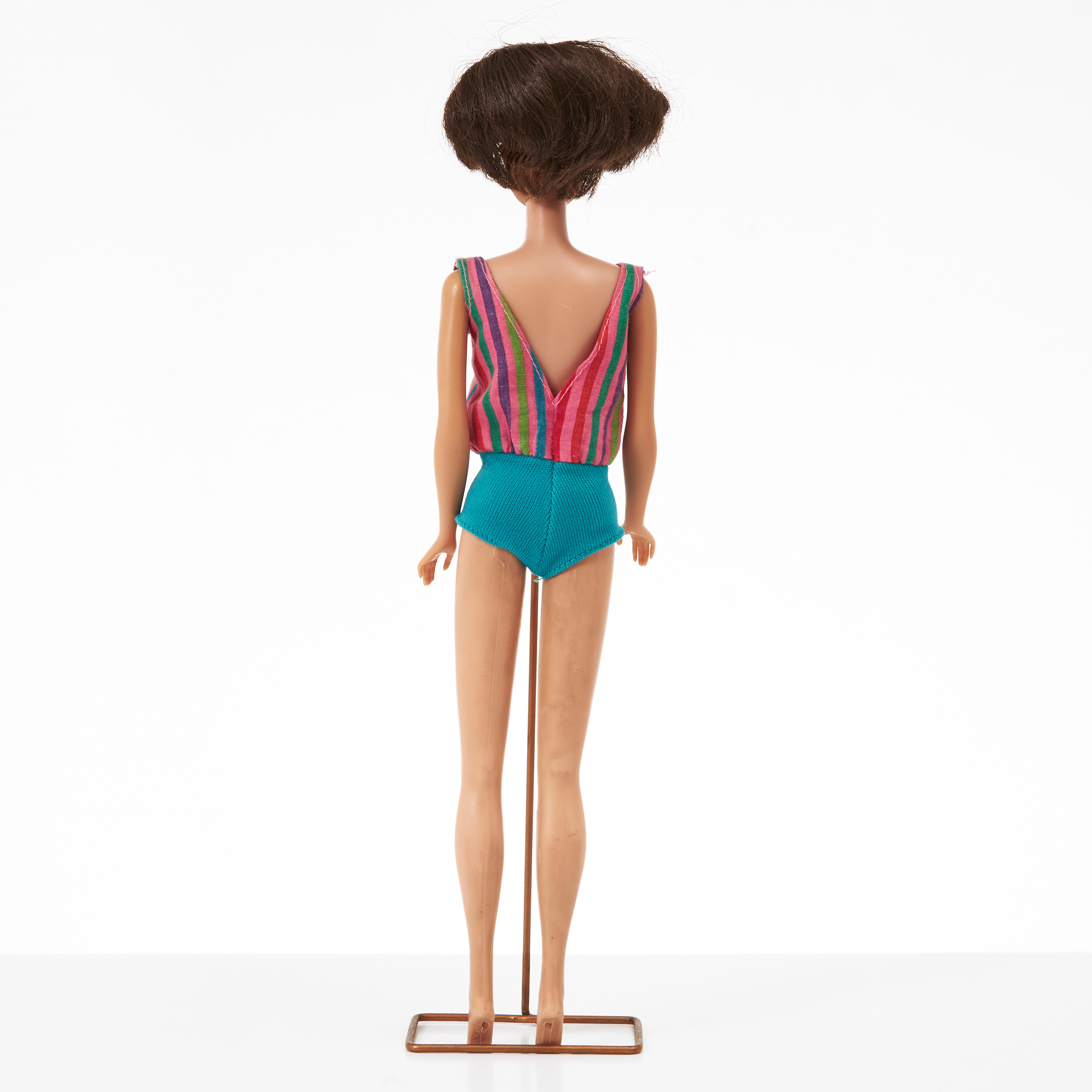 BARBIE, #1070 BL, American Girl, Brunette Page- Boy Hair Do, ©1958 ...