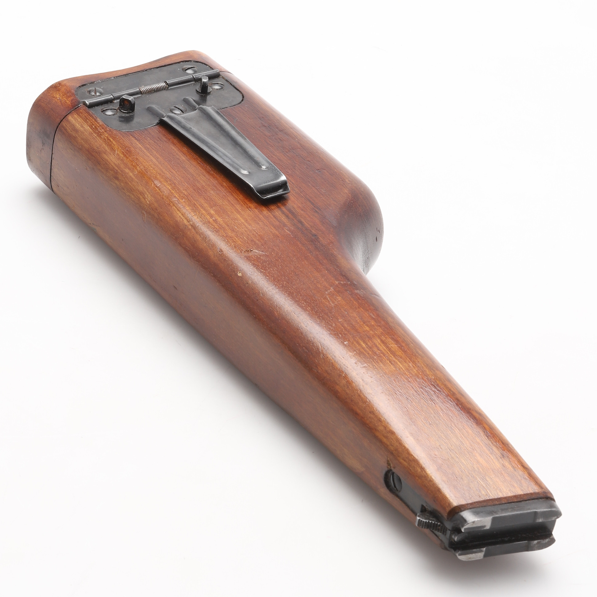 Images for 3368510. SOLDER FLASK, wood, for pistol. Mauser. - Auctionet