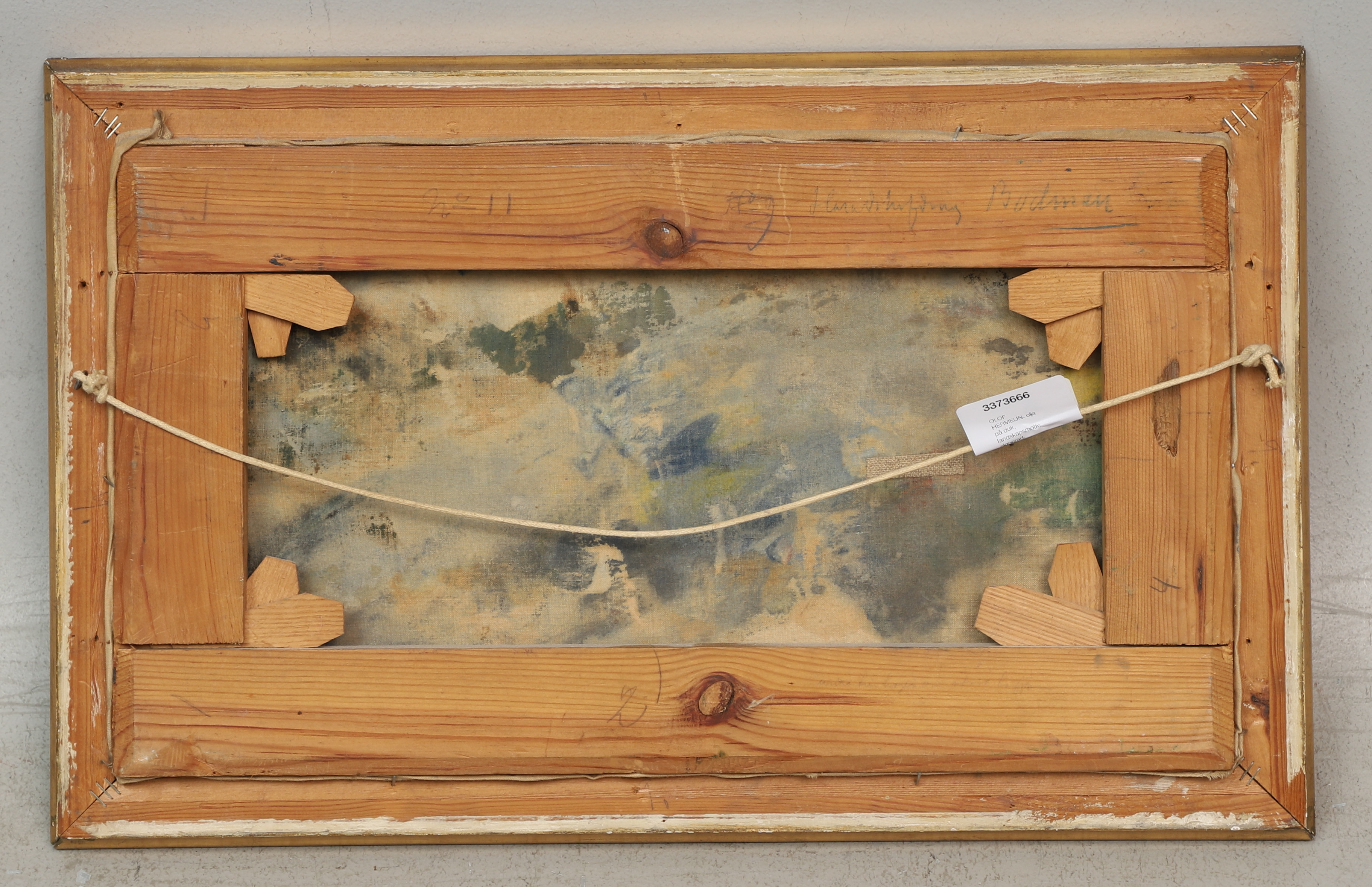 OLOF HERMELIN. olja på duk, landskapsmotiv, signerad. Konst - Måleri ...