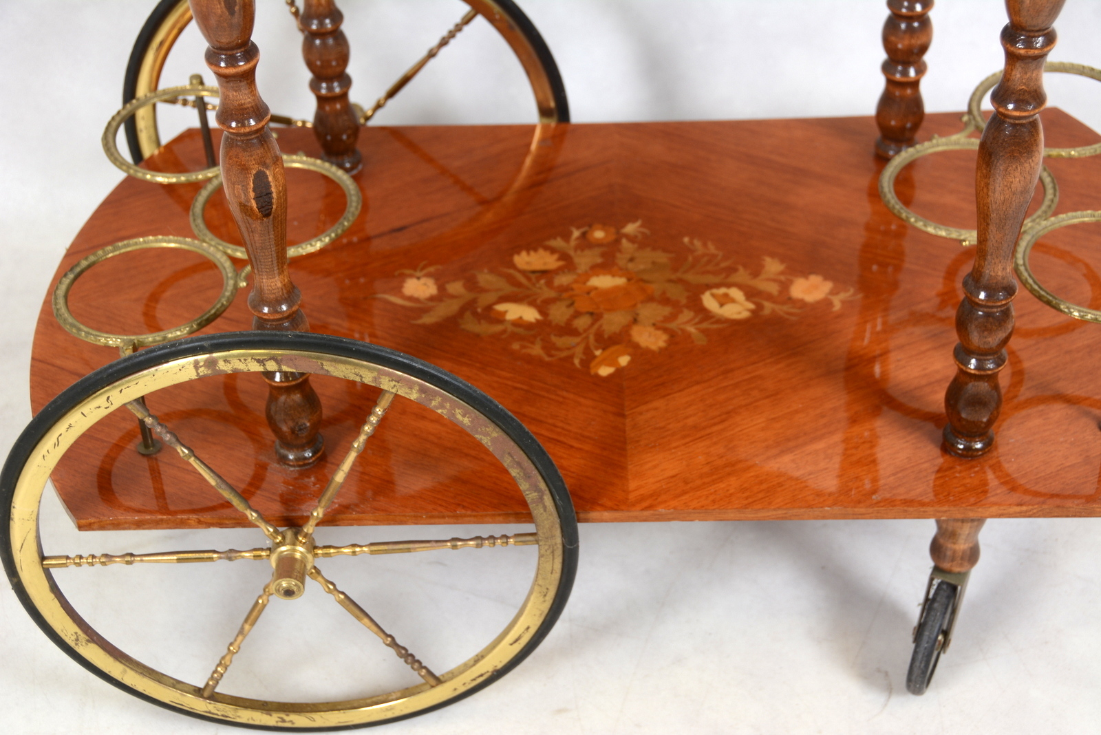 Images for 337462. SERVING TROLLEY, with lattice edge, second half of ...