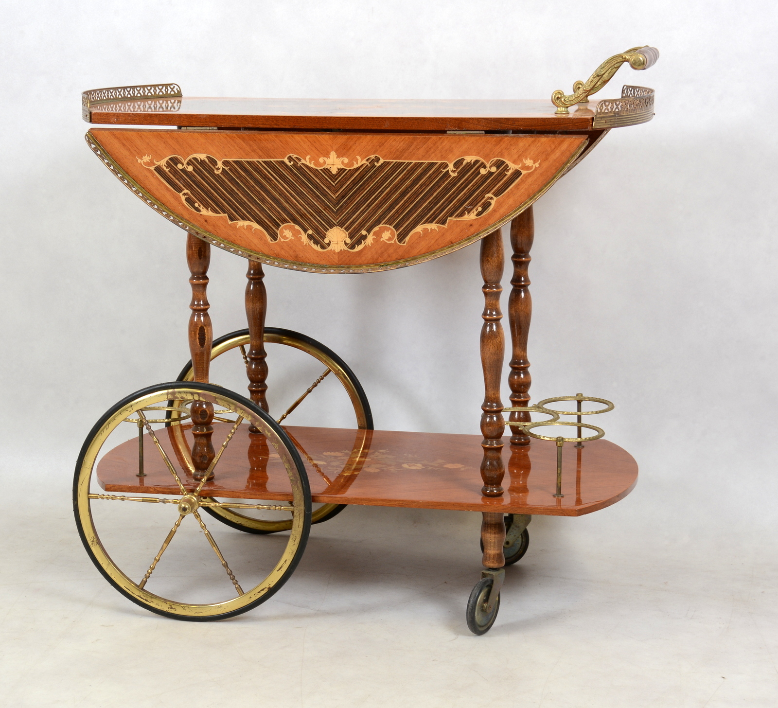 Images for 337462. SERVING TROLLEY, with lattice edge, second half of ...