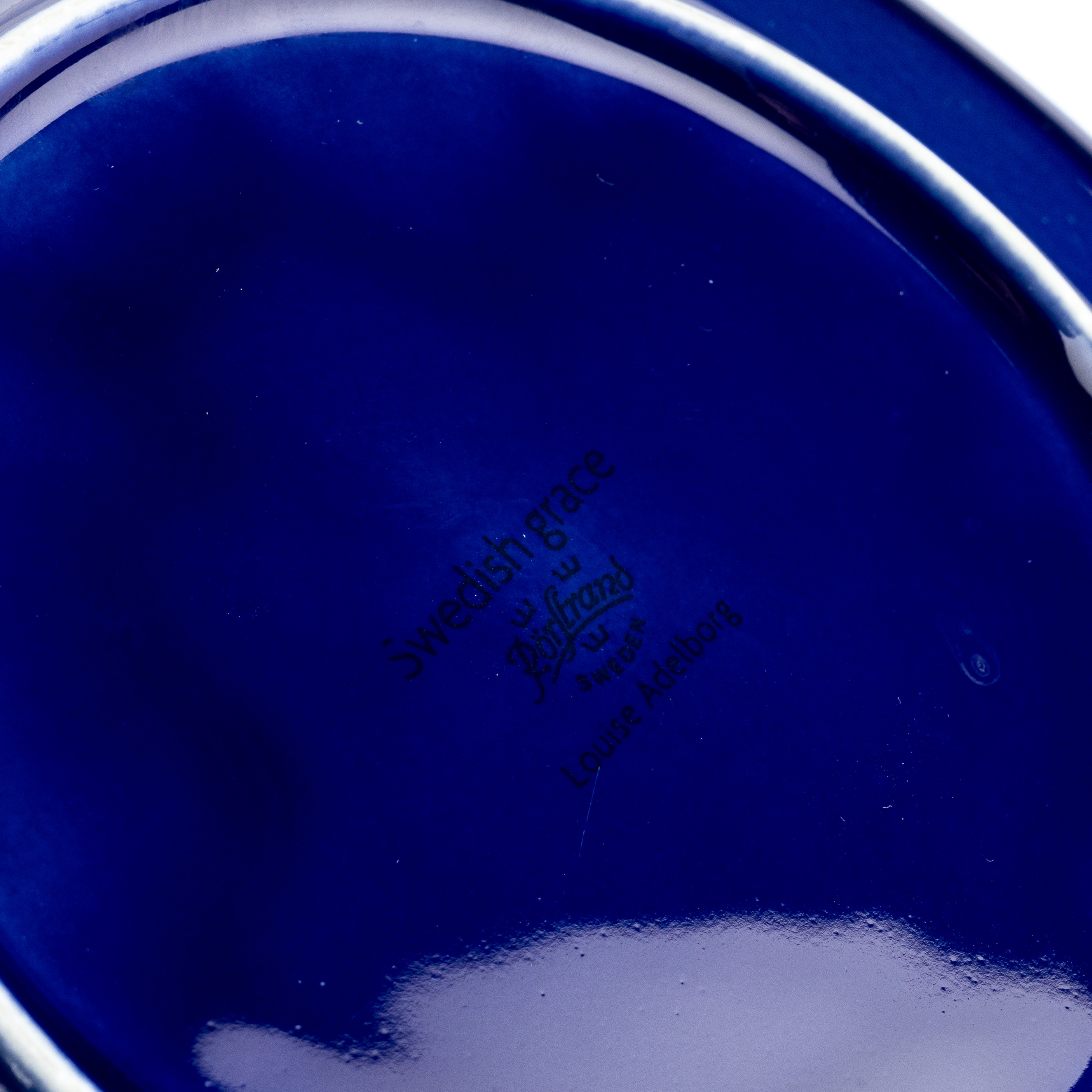 LOUISE ADELBORG. Servis, 43 delar, porslin, Swedish Grace, blå ...