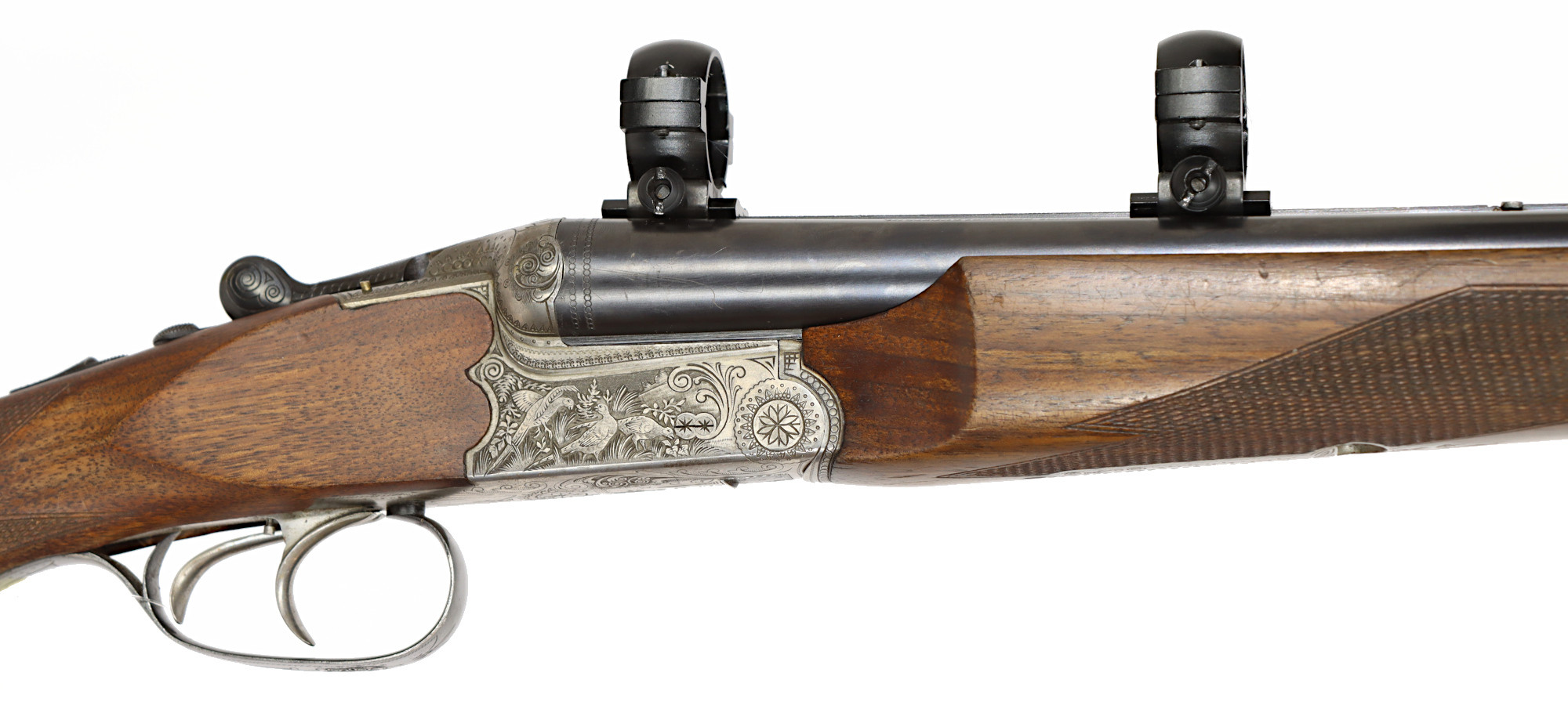 Images for 3381007. DRILLING, Single shot, make Merkel, model 30 Luxury ...