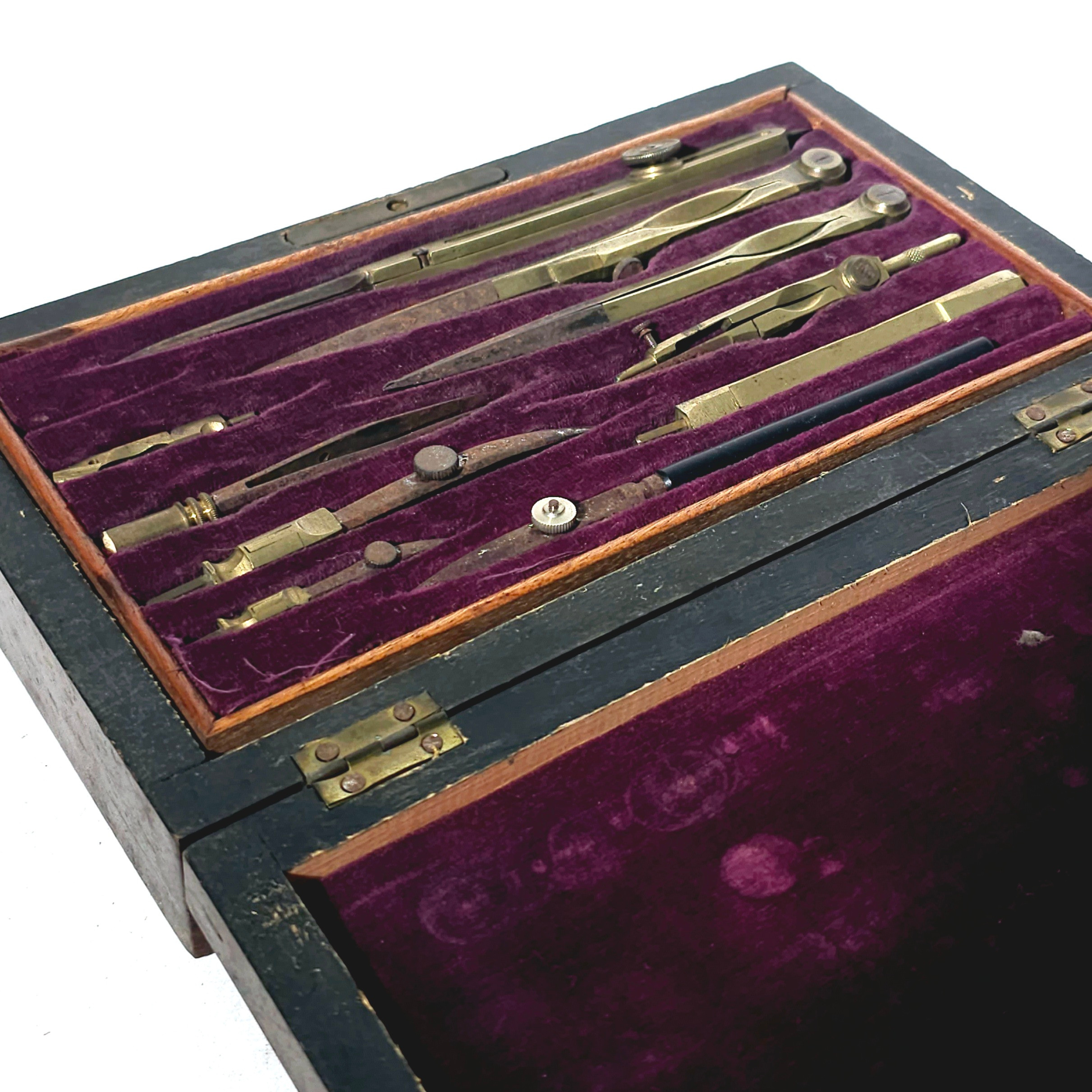 Images for 3381108. OLD COMPASS CASE. LATE 19TH CENTURY - BEGINNING ...