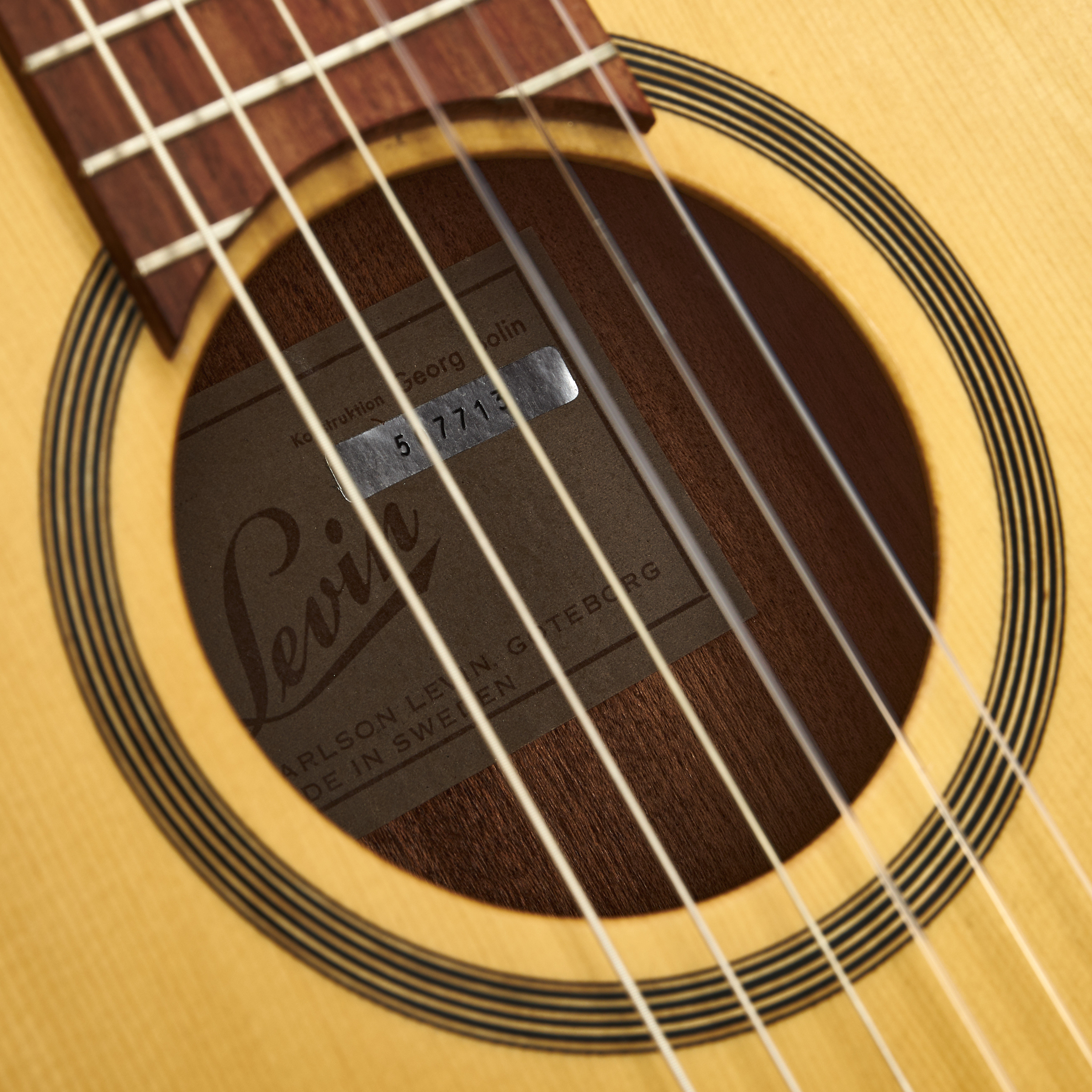 Images for 3385293. A Levin guitar, 3/4 model, 1970, Georg Bolin ...