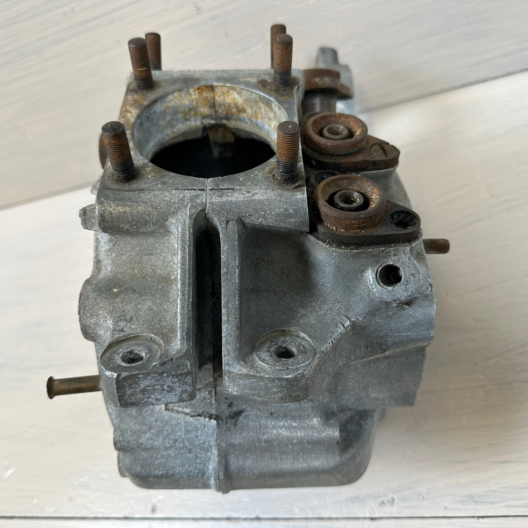 HARLEY DAVIDSON, vevhus & kamkåpa, modell WLC 750cc, 1942. Fordon ...