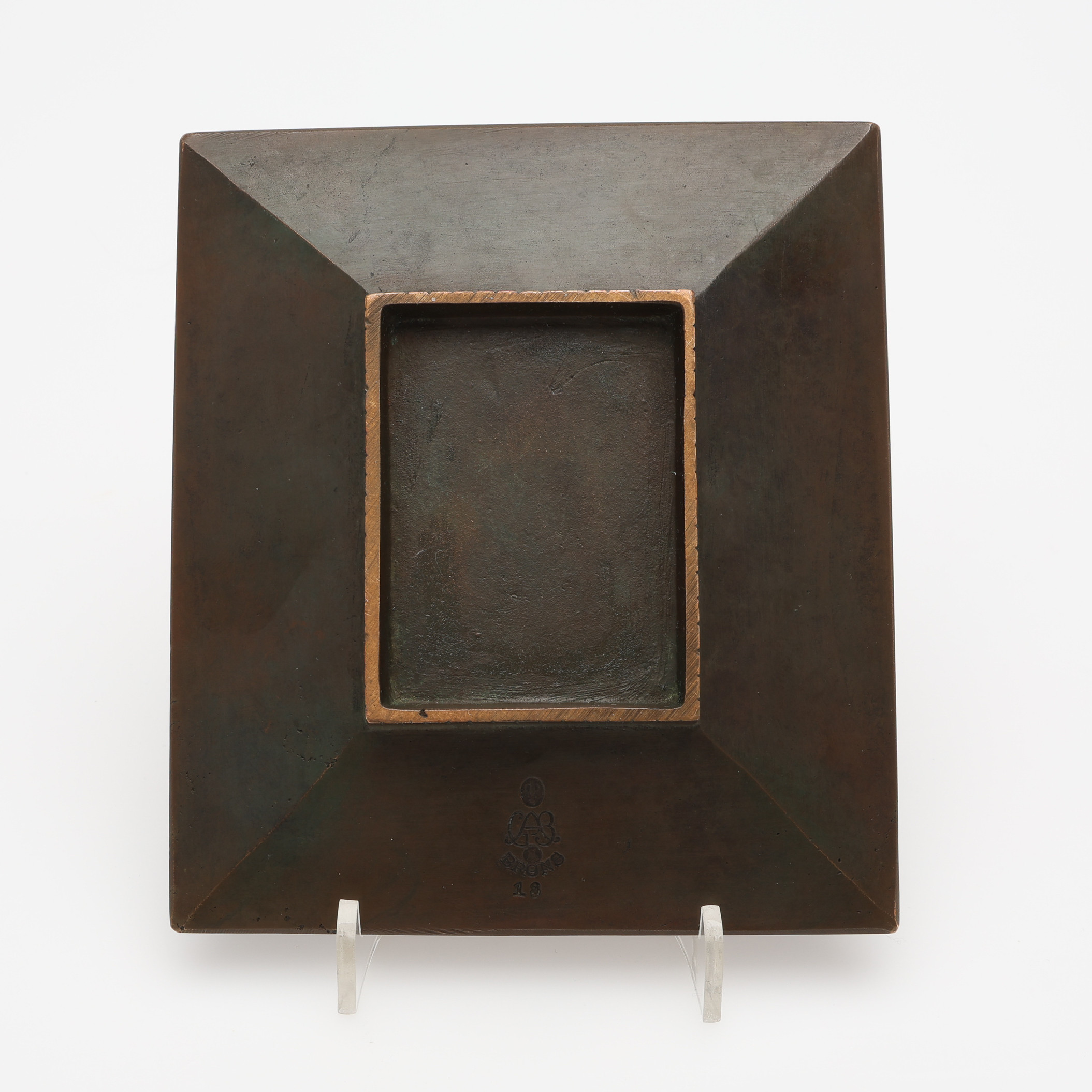 FAT, JACOB ÄNGMAN FÖR GAB, PATINERAD BRONS, 1930-TAL. Silver & Metall ...