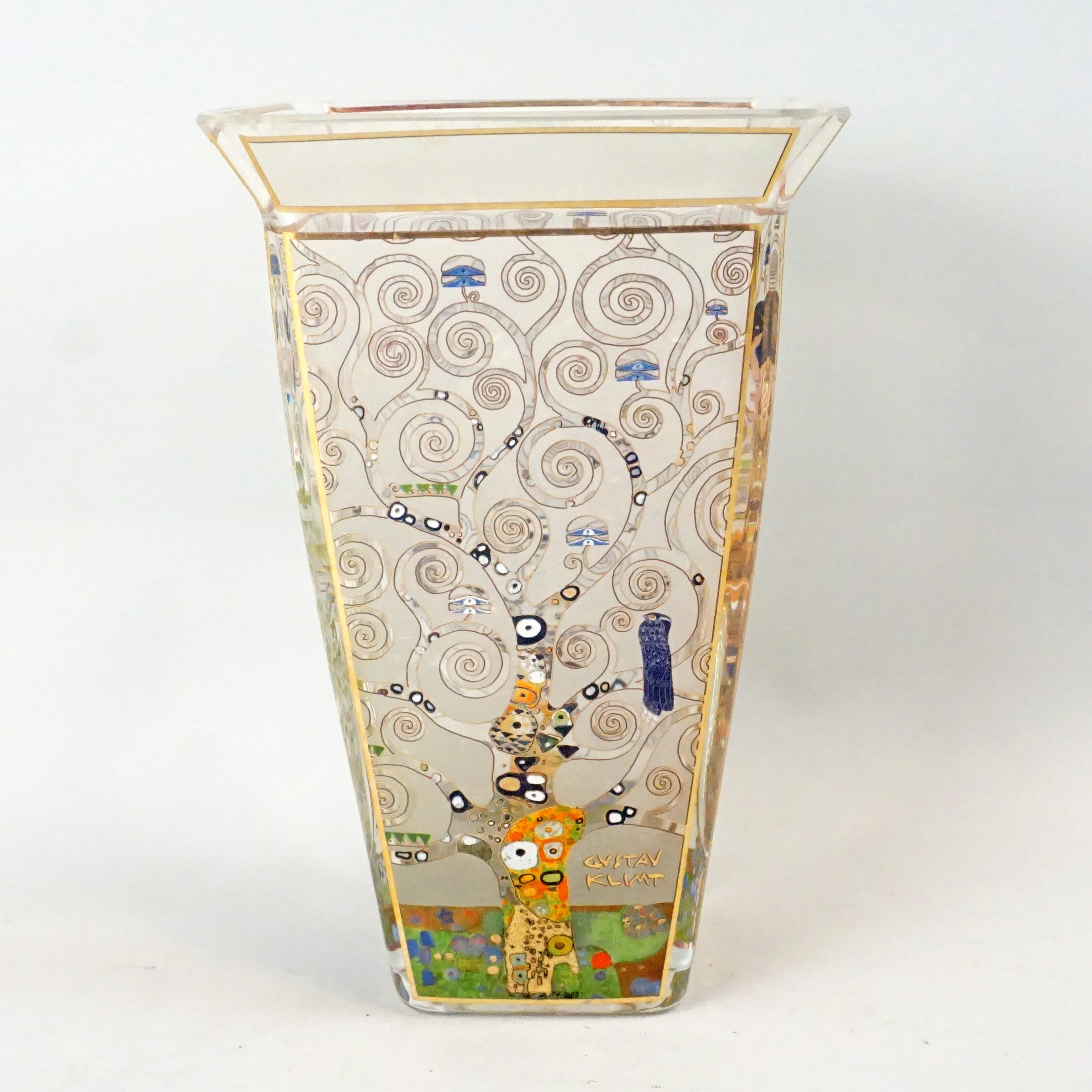 Images for 3408090. A glass vase, Artis Orbis, Gustav Klimt, Goebel ...