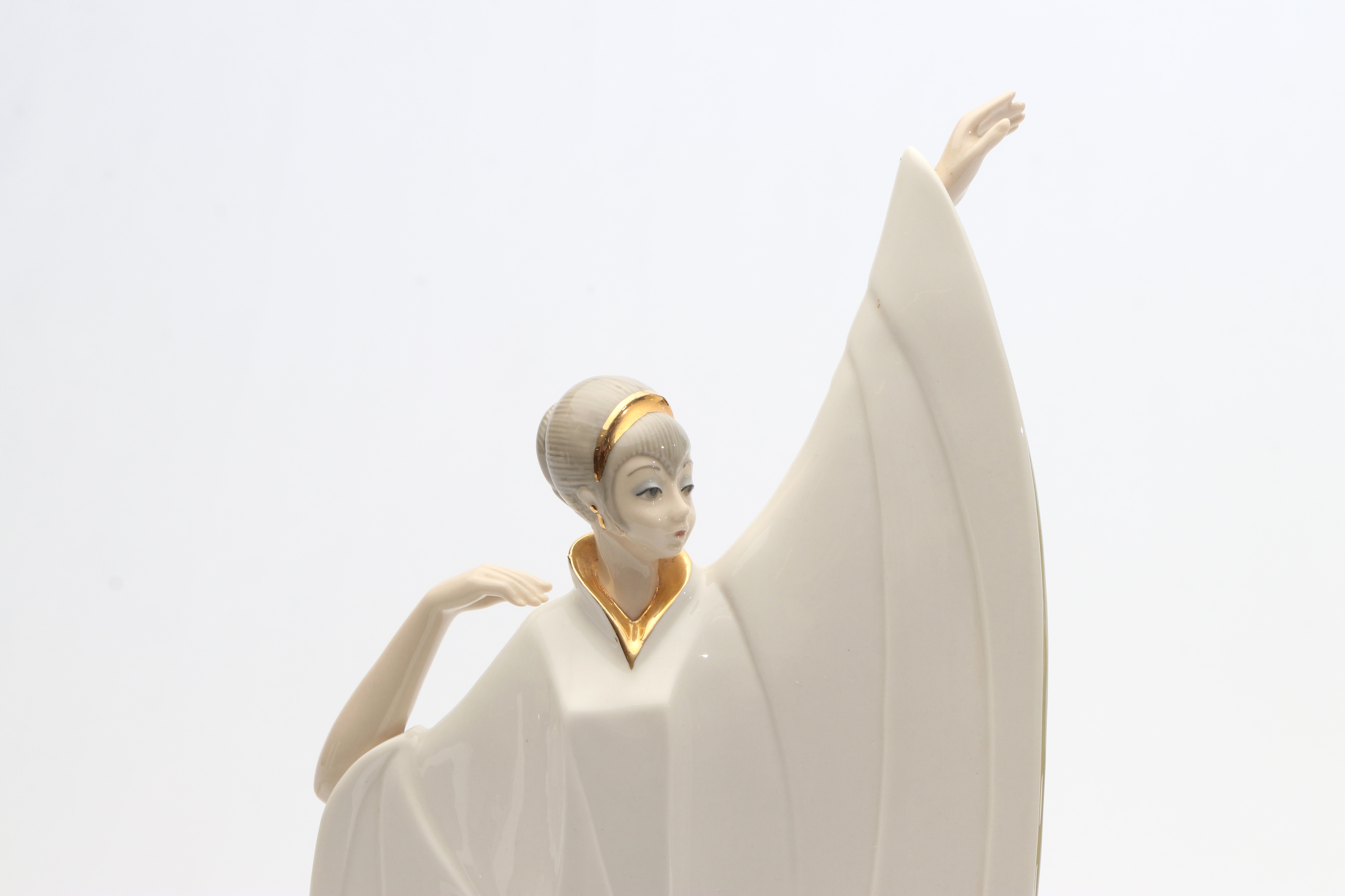 Images for 3416869. TENGRA. FIGURINES. Porcelain mounted on plinth ...