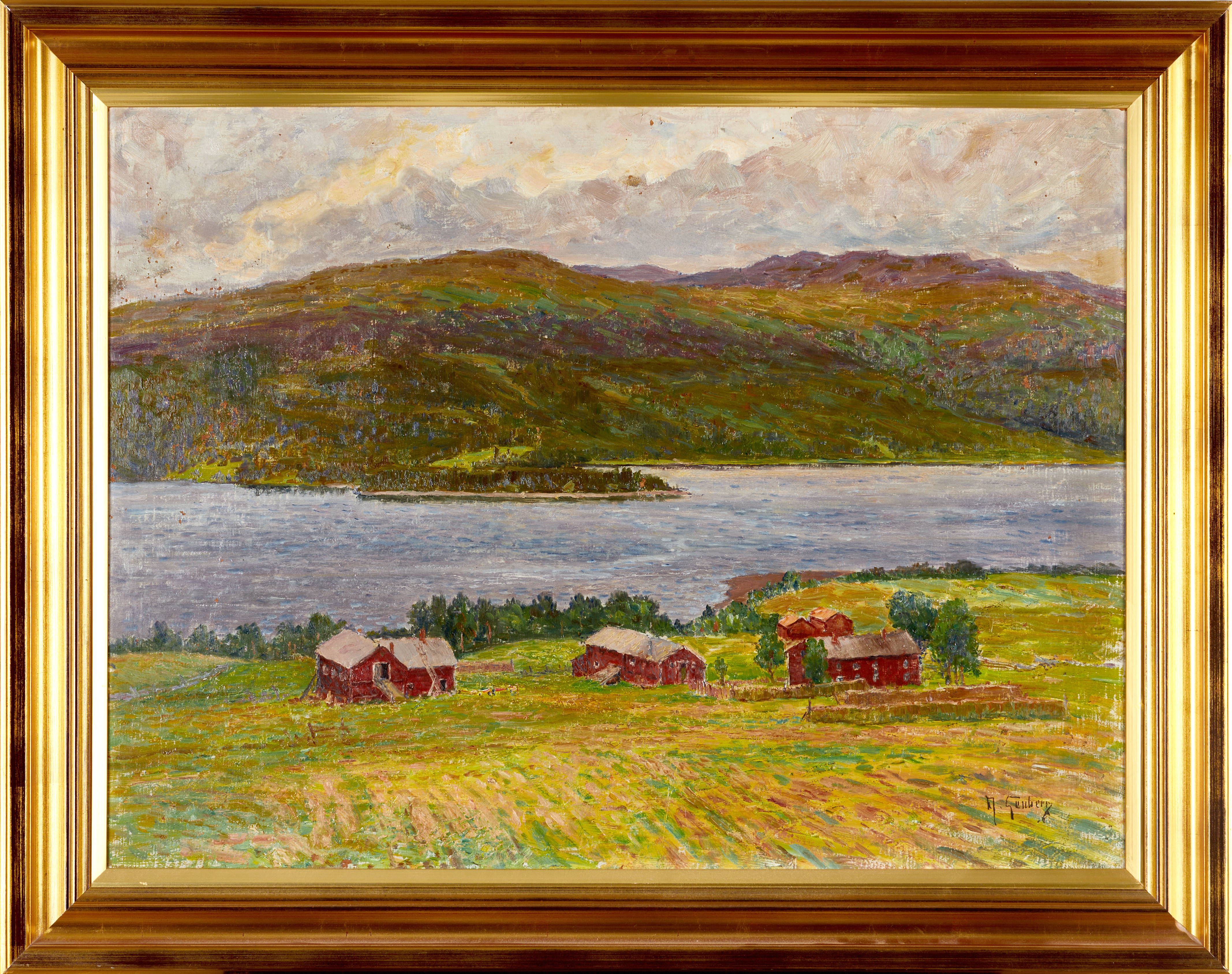 Bilder för 3434666. ANTON GENBERG (Sverige, 1862-1939), Norrländskt ...
