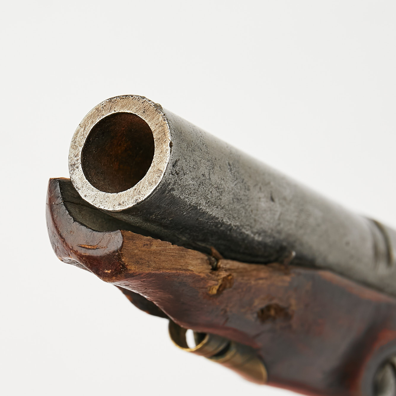 Images for 3435681. A 19th century flail lock gun, iron and brass ...