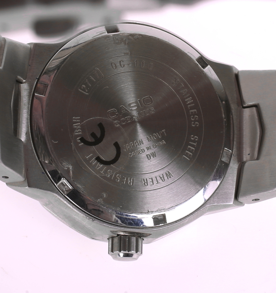 Images for 345396. WRIST WATCH, Casio, Oceanus, OC-100, steel. - Auctionet