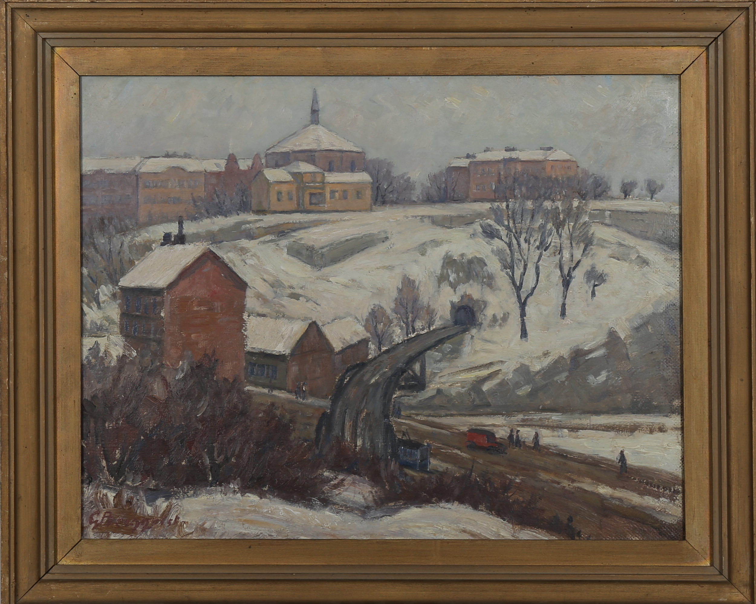 Images for 347977. GUNNAR BERGQVIST. Skeppsholmen, Stockholm, oil on ...