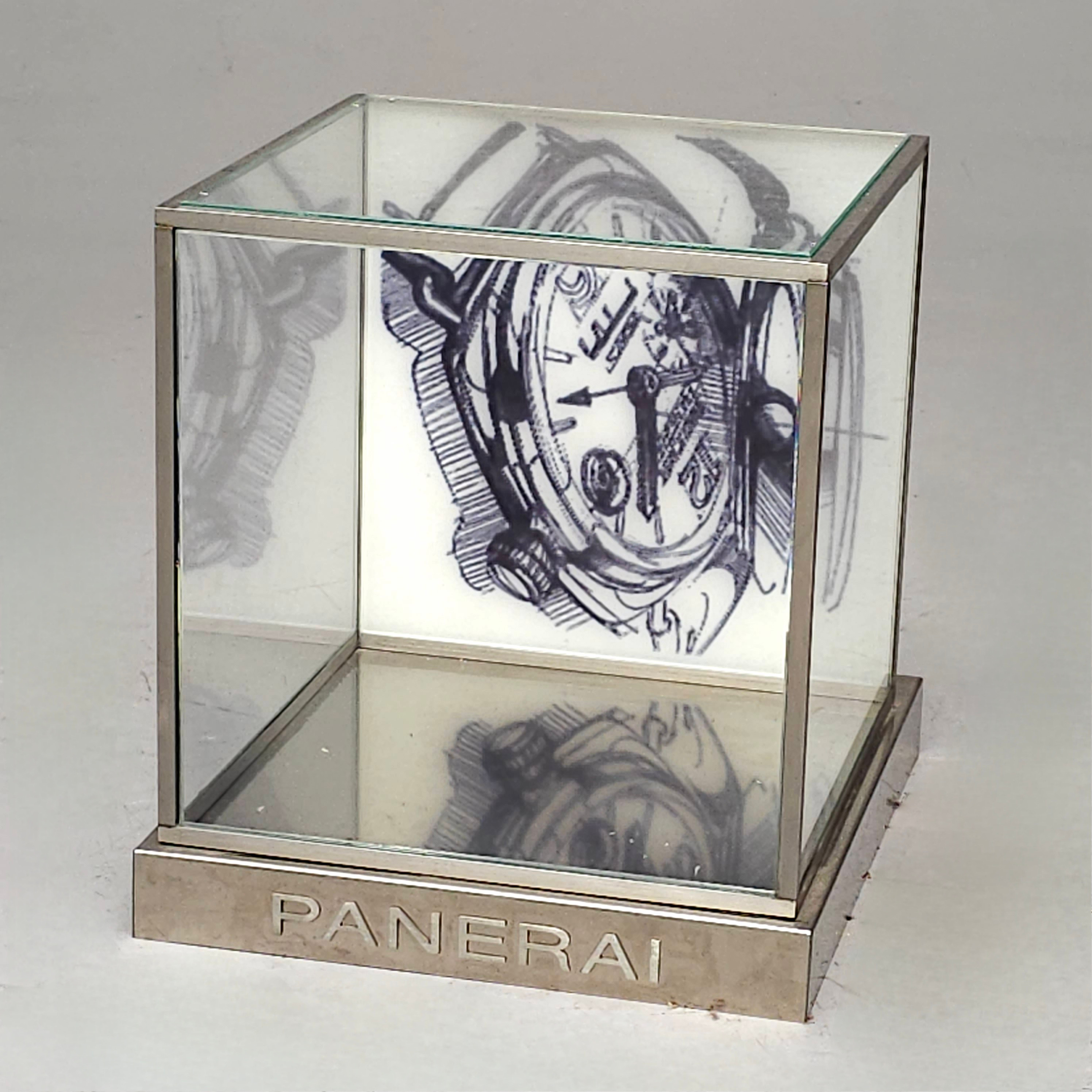 Images for 3491088. PANERAI. DISPLAY CASE WITH PORCELAIN PLATE ON THE ...