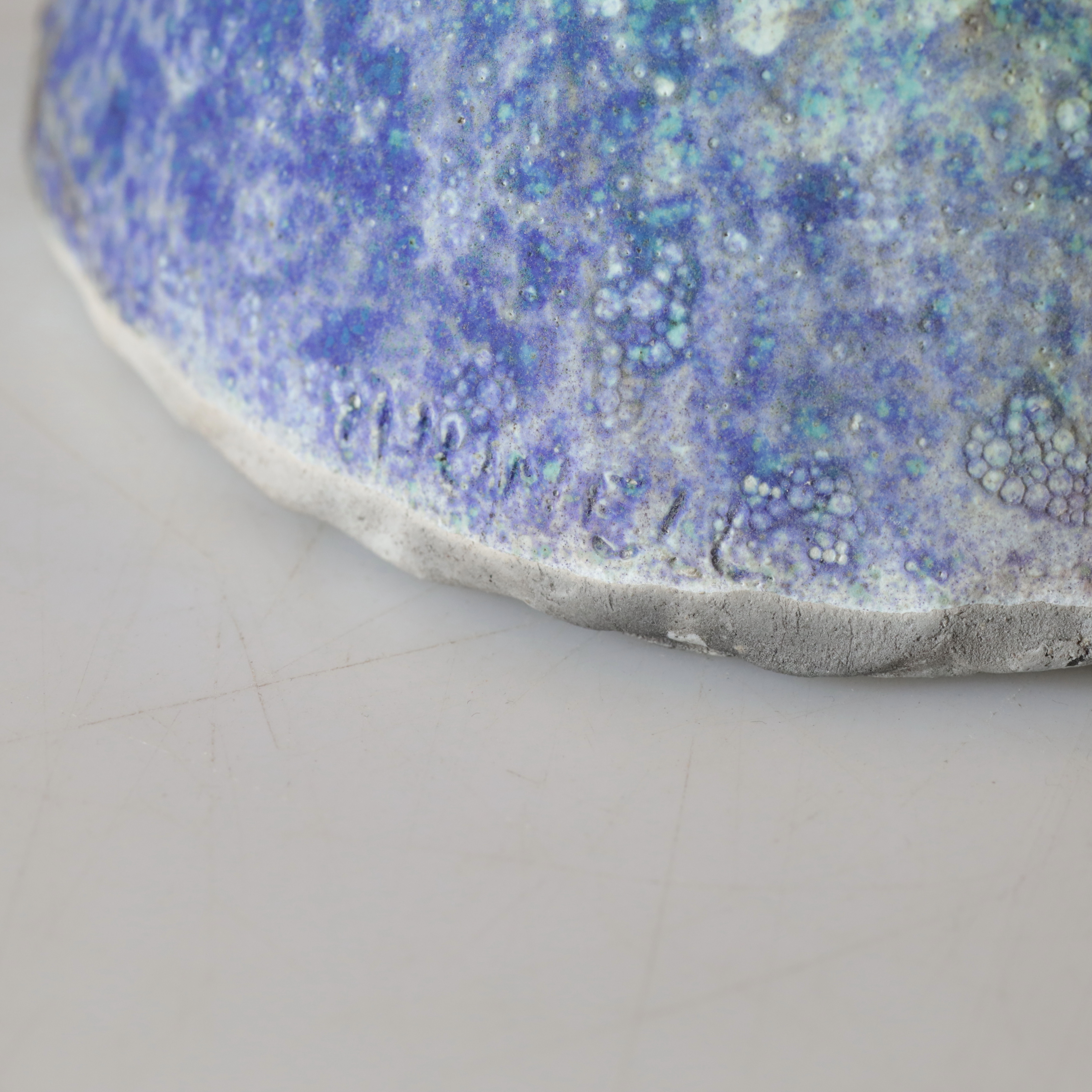Images for 3497682. JOHAN THUNELL. Sculpture, painted earthenware, blue ...