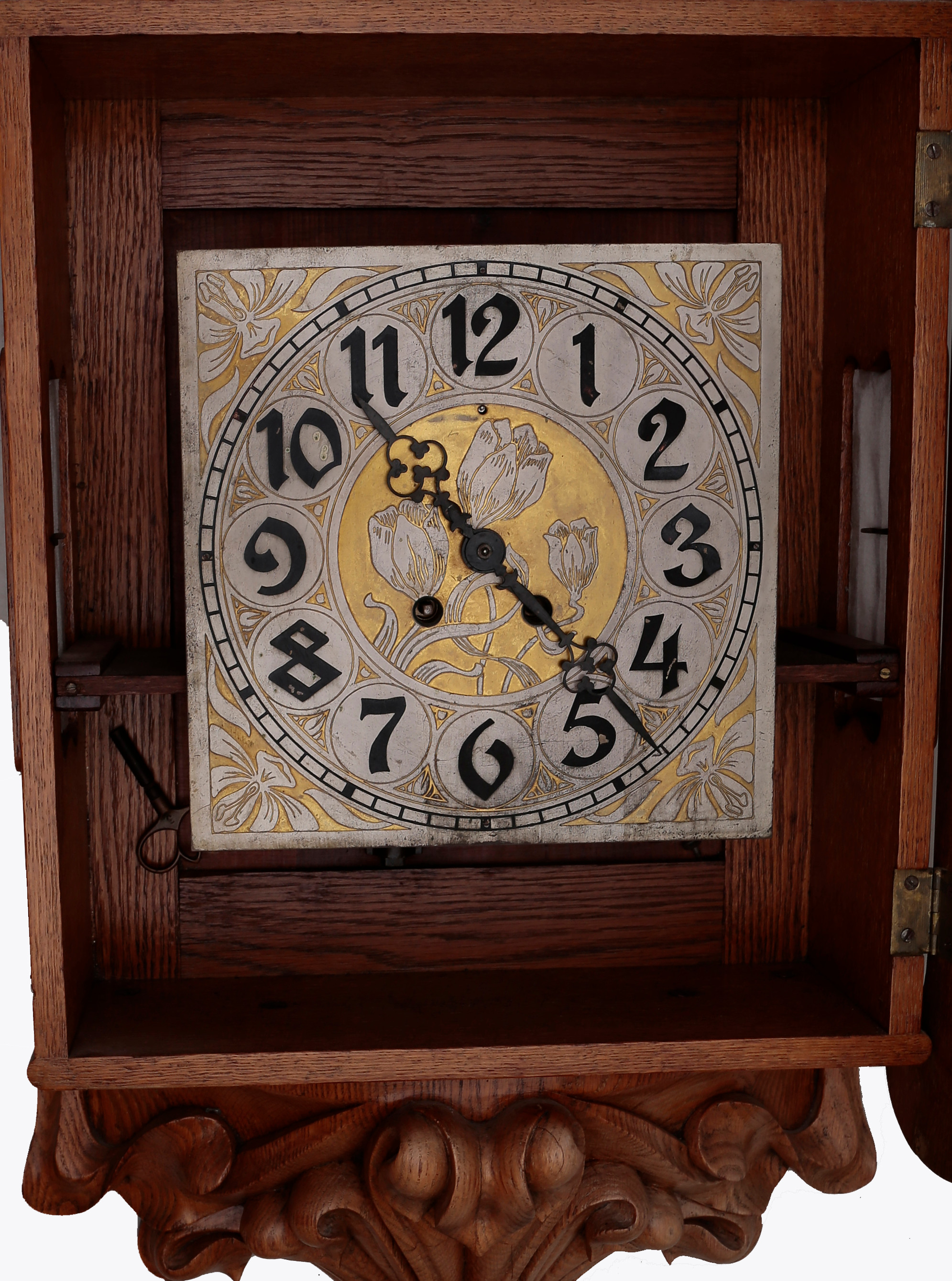Images for 3498077. Art Nouveau wall clock, early decades of the 20th ...
