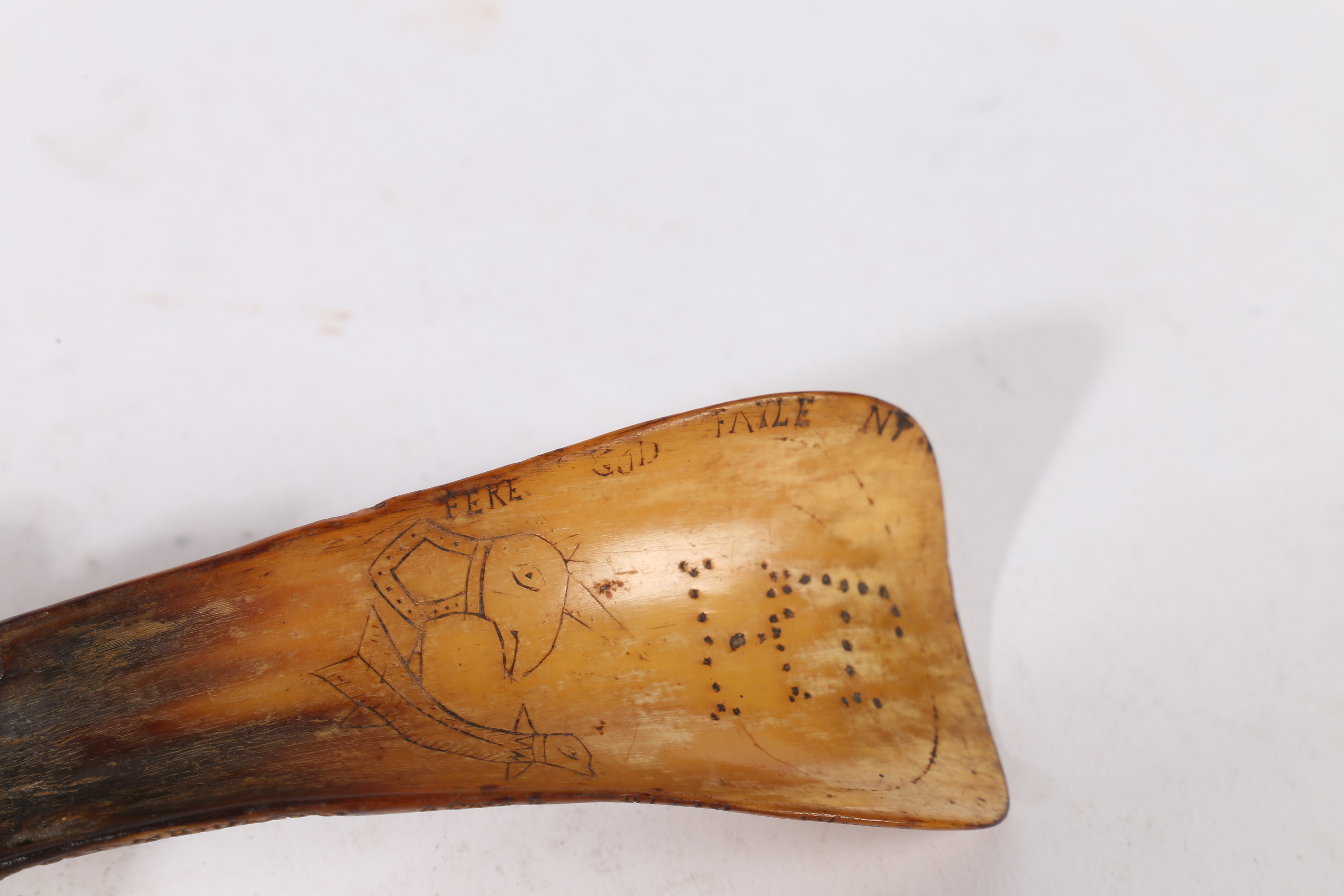 Images for 3499586. A RARE ELIZABETH I 16TH CENTURY HORN POWDER MEASURE ...