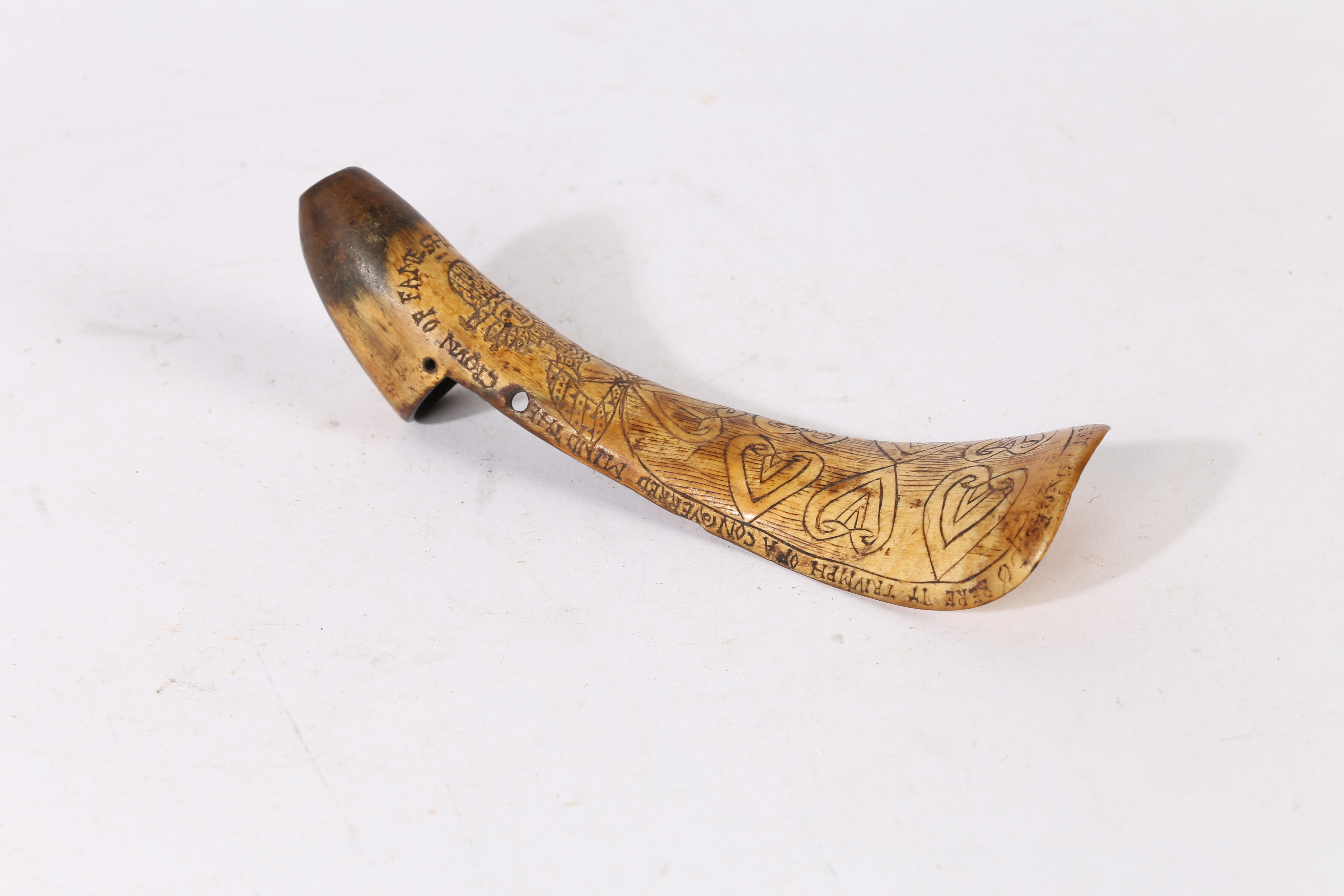 Images for 3499586. A RARE ELIZABETH I 16TH CENTURY HORN POWDER MEASURE ...