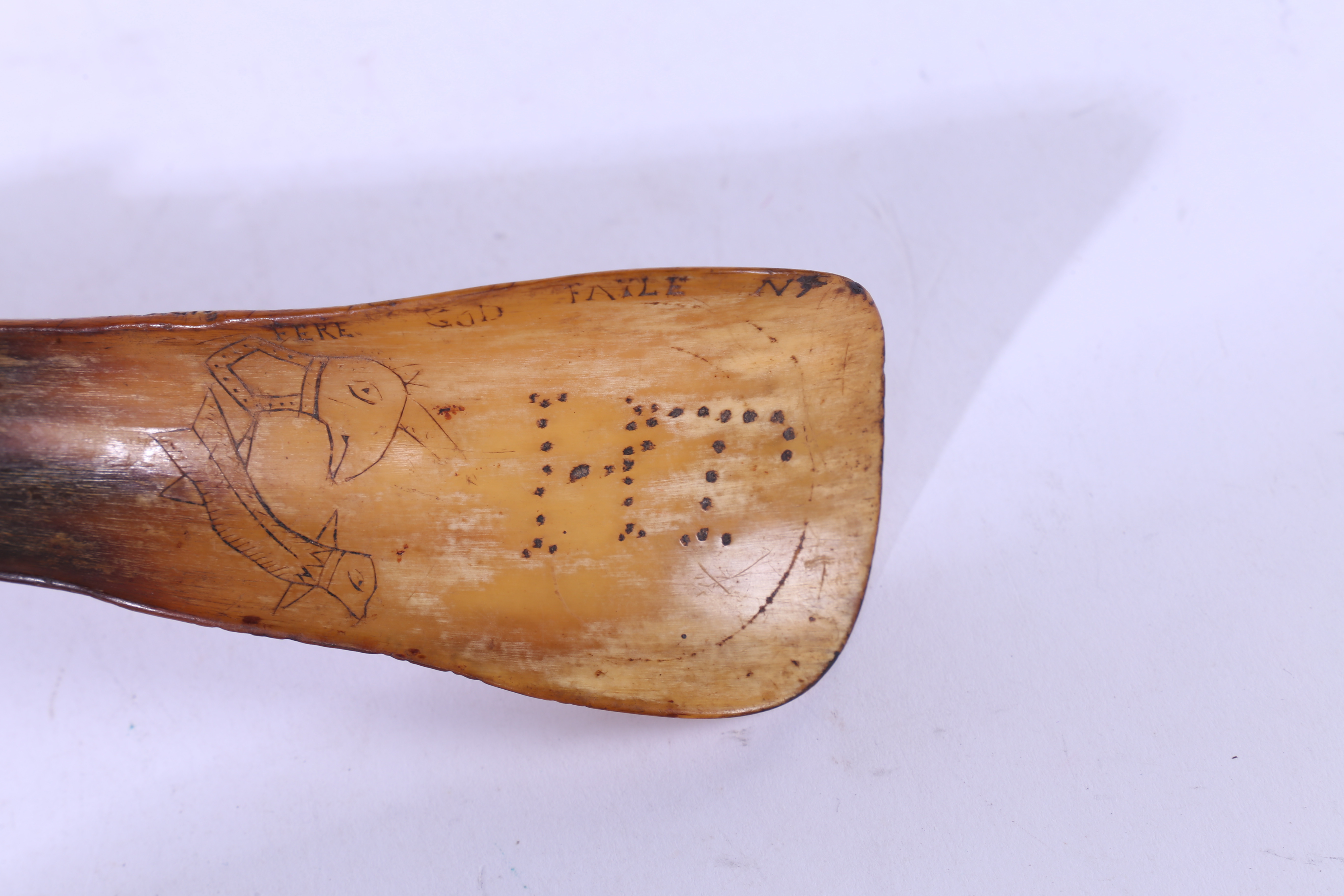 Images for 3499586. A RARE ELIZABETH I 16TH CENTURY HORN POWDER MEASURE ...