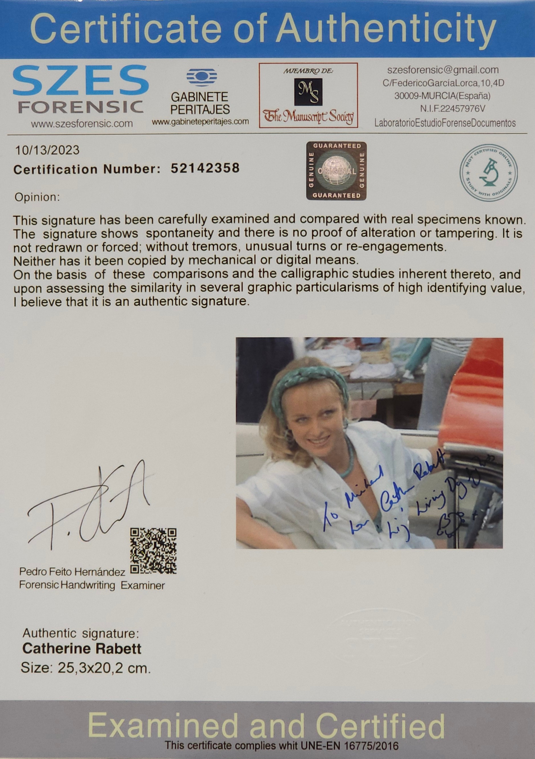 Images for 3502573. CATHERINE RABETT (007: THE LIVING DAYLIGHTS ...