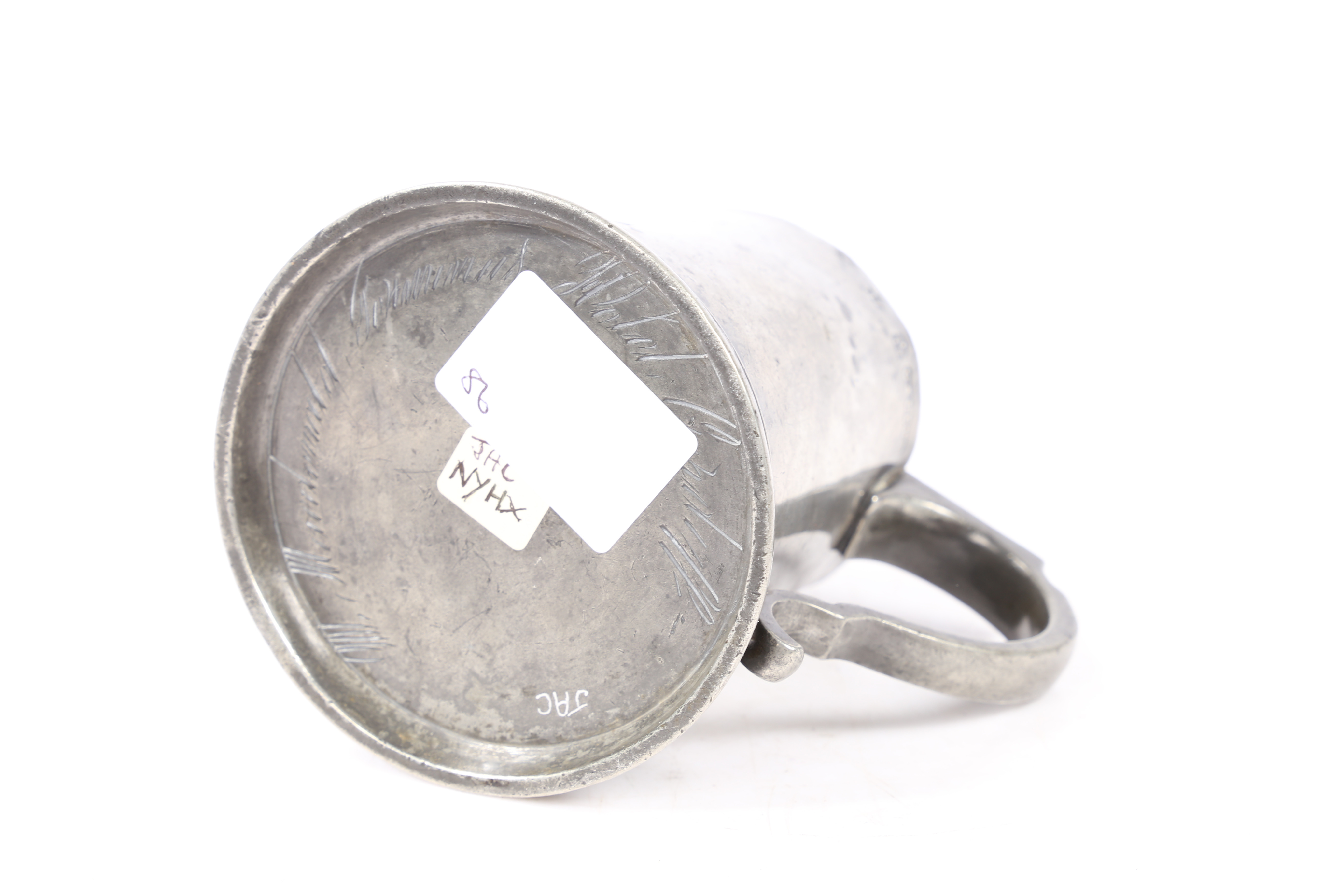 Images for 3510492. AN EARLY 19TH CENTURY PEWTER ‘1/12 GALLON' STRAIGHT ...