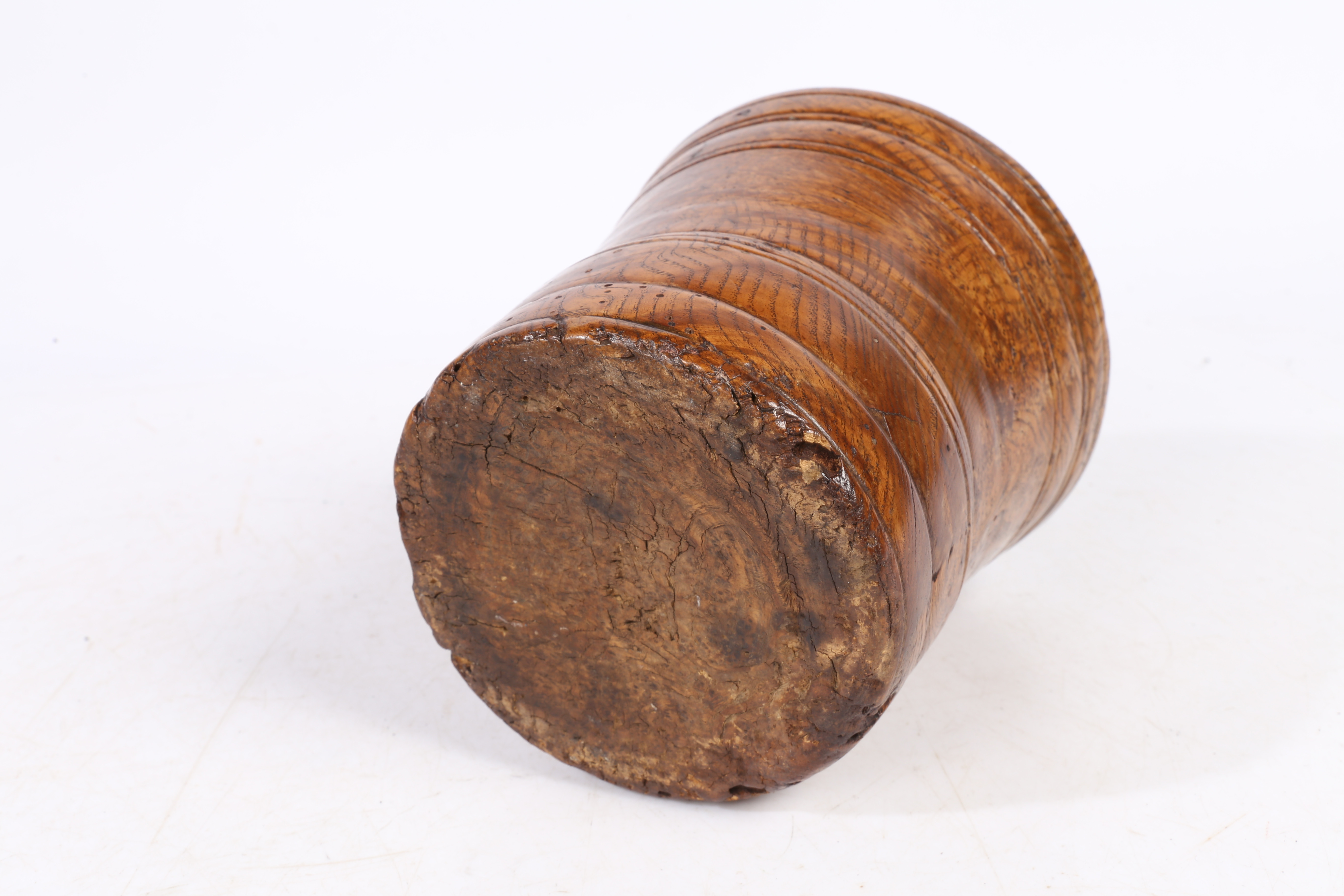 Images for 3511214. A 17TH CENTURY TURNED ASH MORTAR. - Auctionet