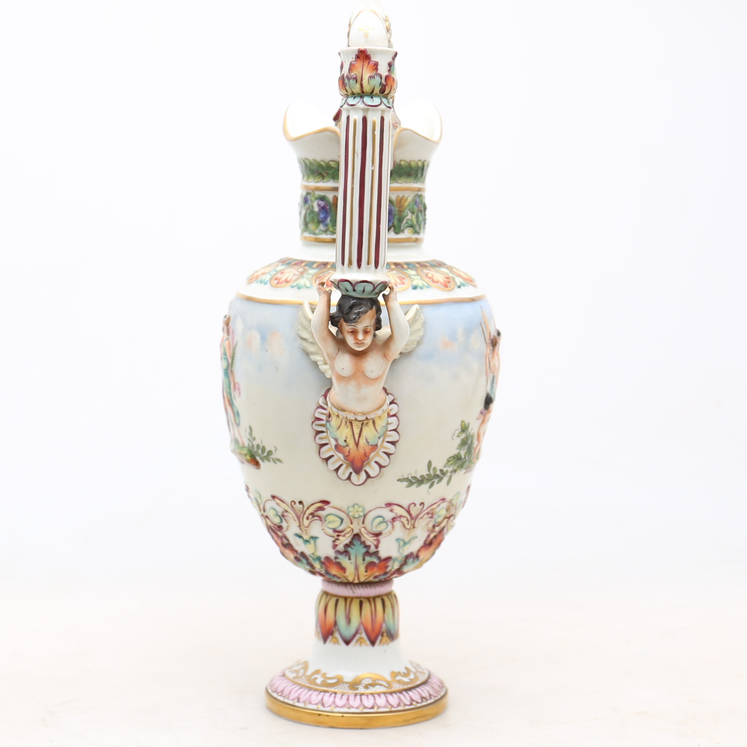Images for 3515993. Italian water pitcher in Capodimonte porcelain ...