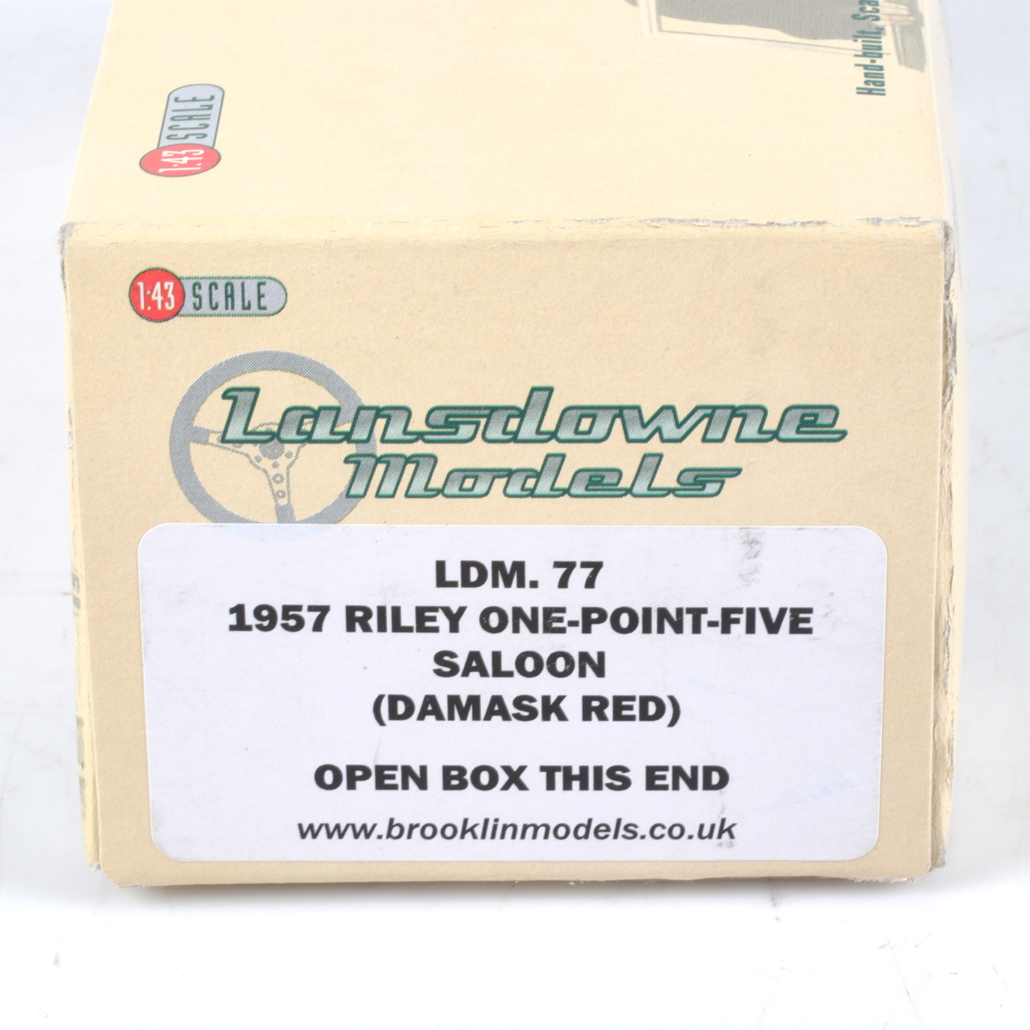 Images for 3522303. MODEL CAR, Riley One-Point-Five Saloon, 1957 ...