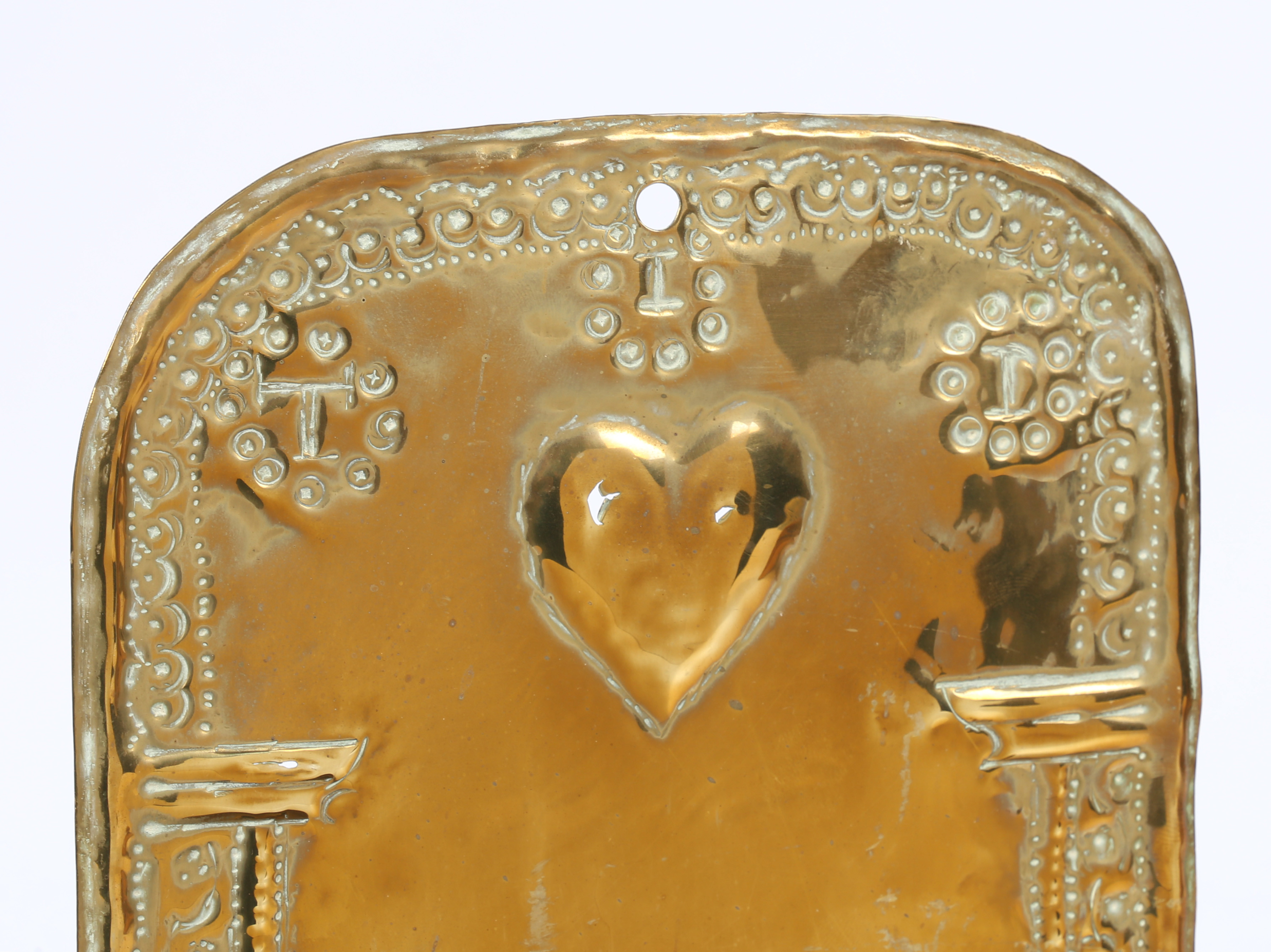 Images for 3526008. AN 18TH CENTURY BRASS WALL SCONCE WITH RARE TRIPLE ...