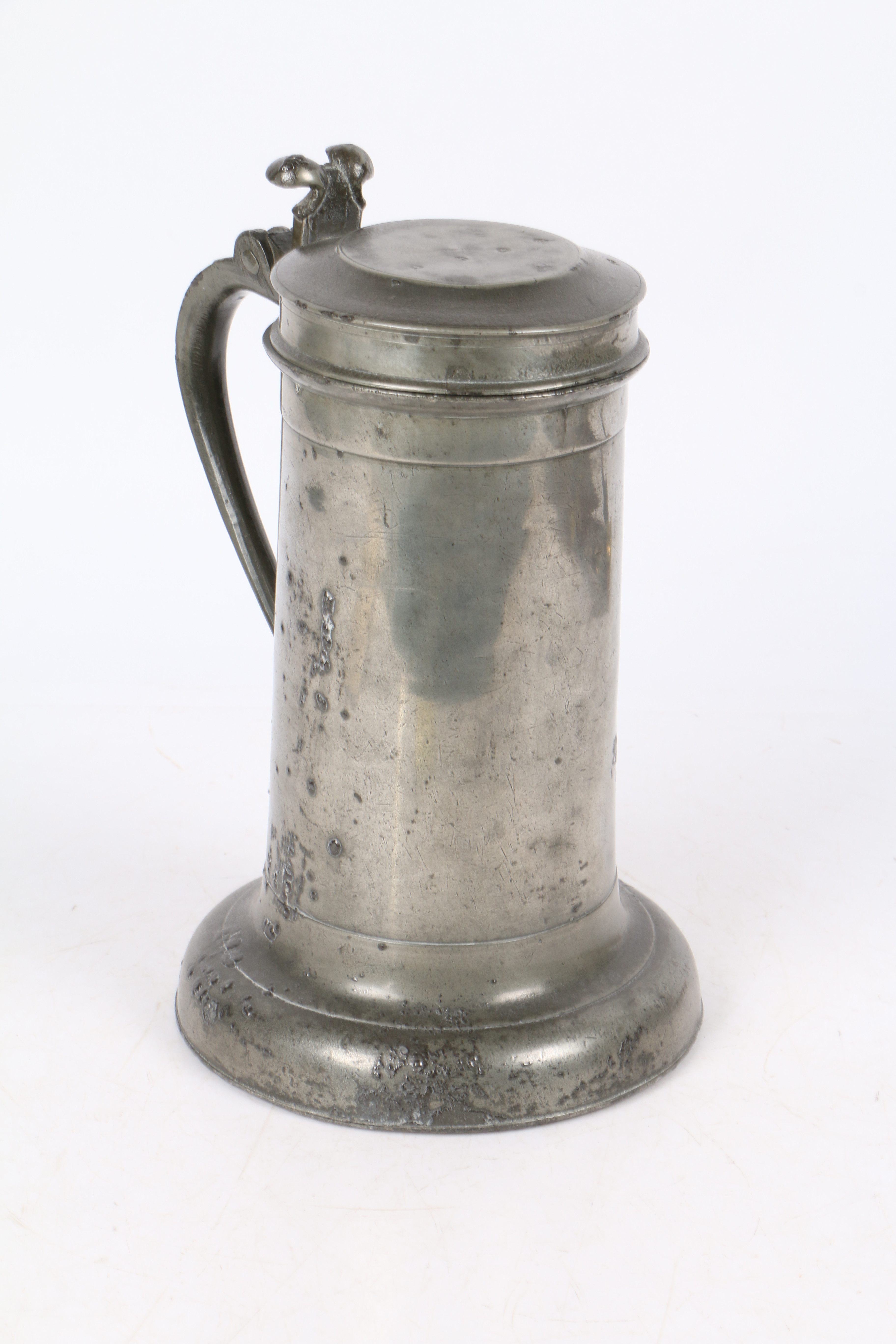 Images for 3541477. THE PLYMTREE CHURCH FLAGON: A CHARLES II PEWTER ...