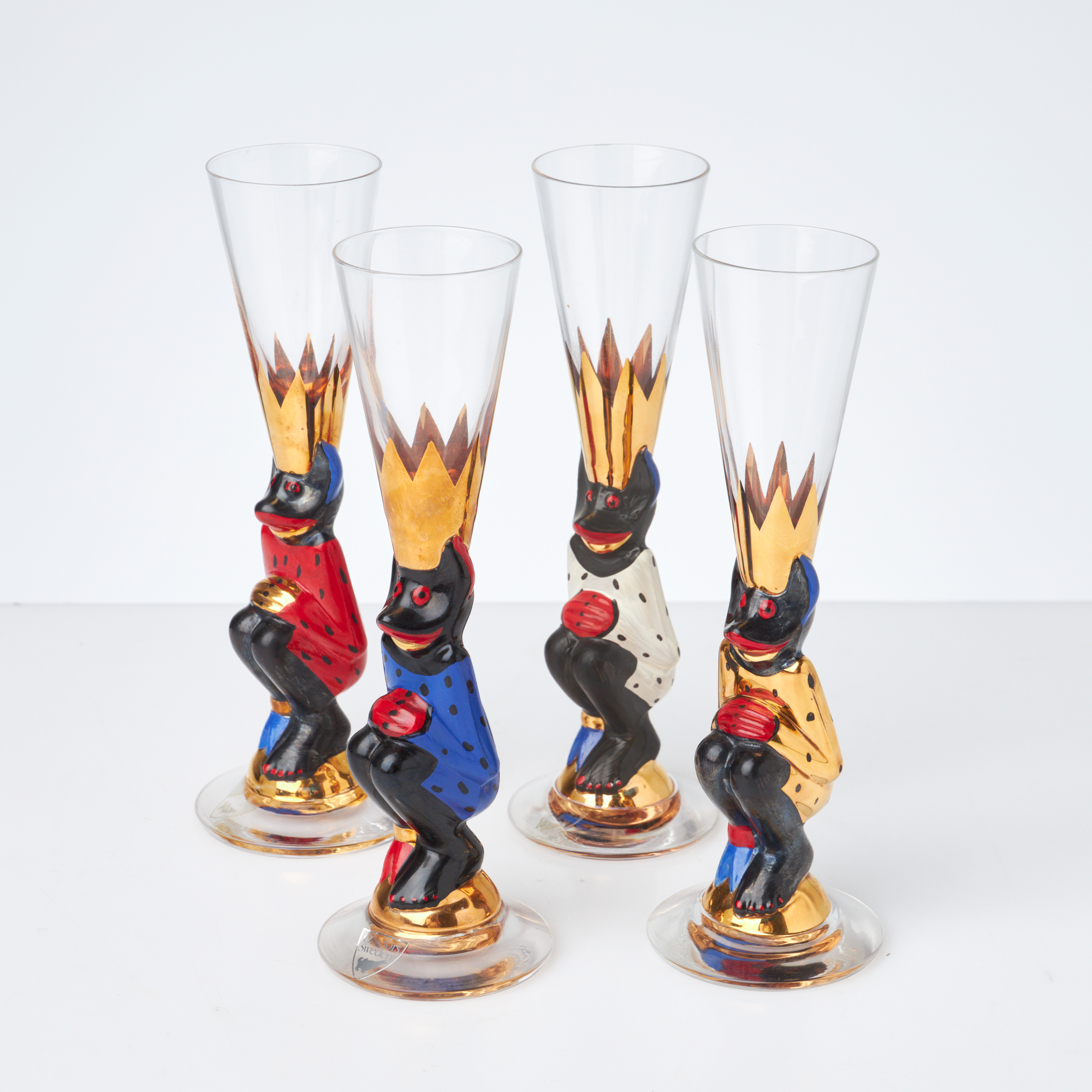 Images for 3563039. GUNNAR CYRÉN. Snapsglas 4 dlr, Devil's glass from ...