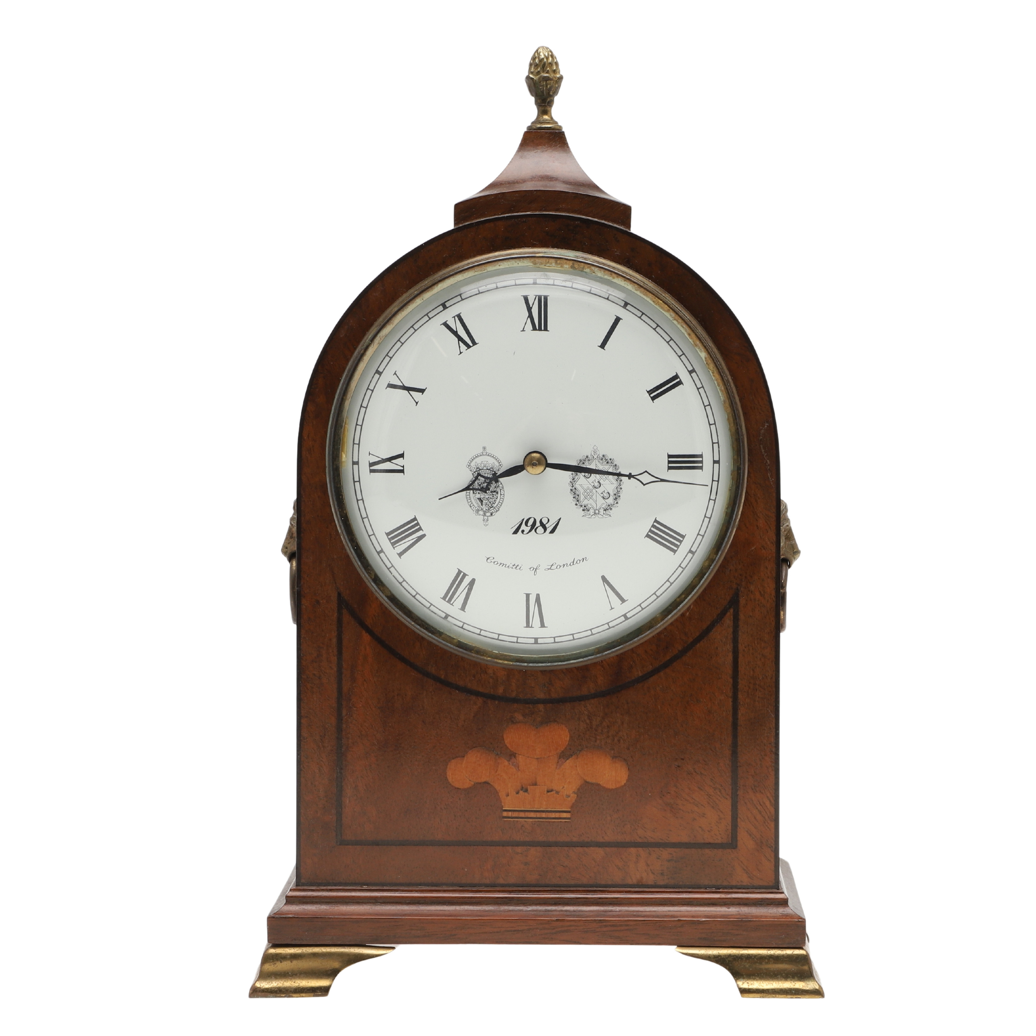 Images for 3569649. COMITTI OF LONDON. A MAHOGANY CASED MANTEL CLOCK ...