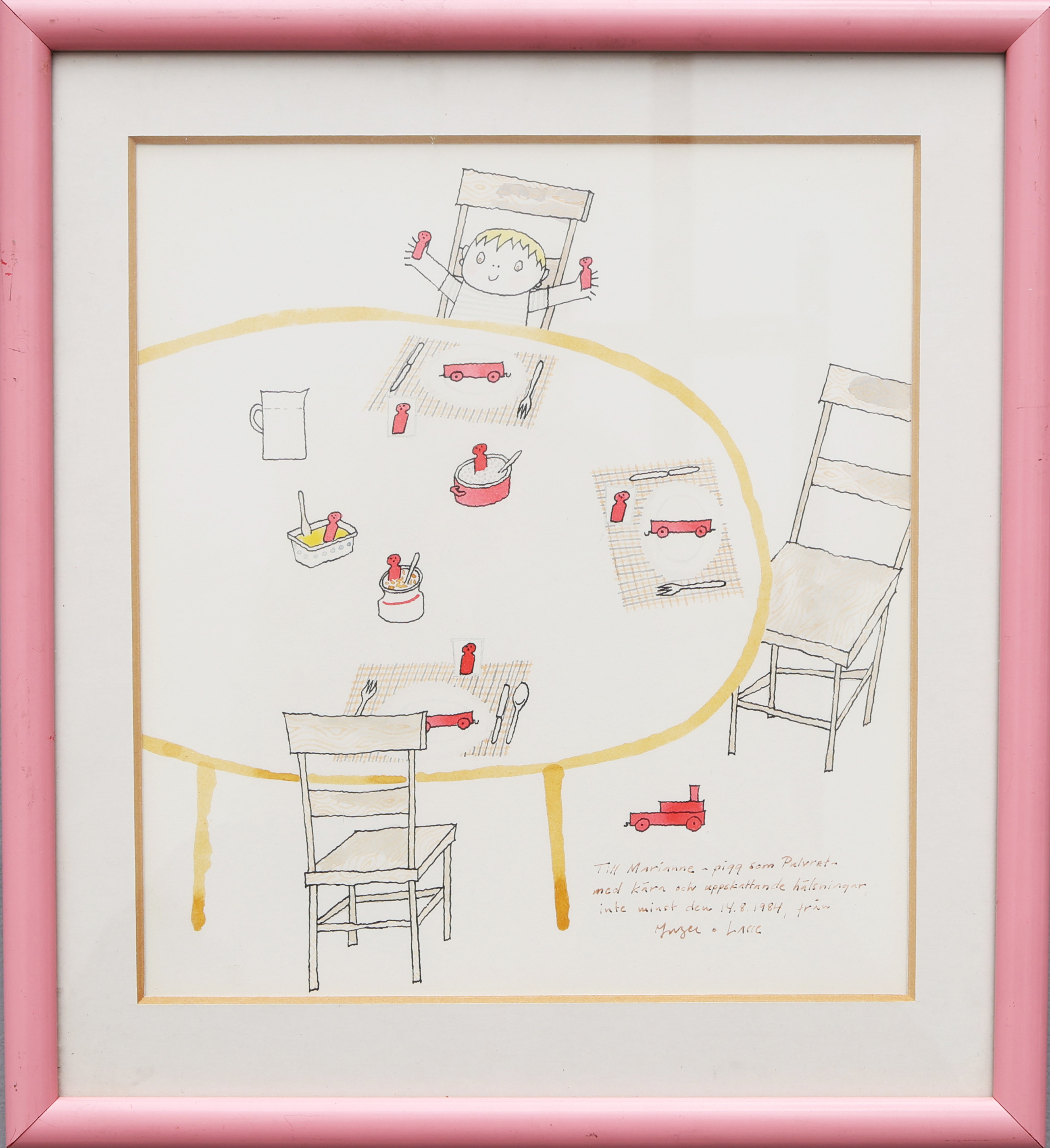 Images for 3571986. TWO FRAMED PHOTOS OF THE COUPLE INGER & LARS ...