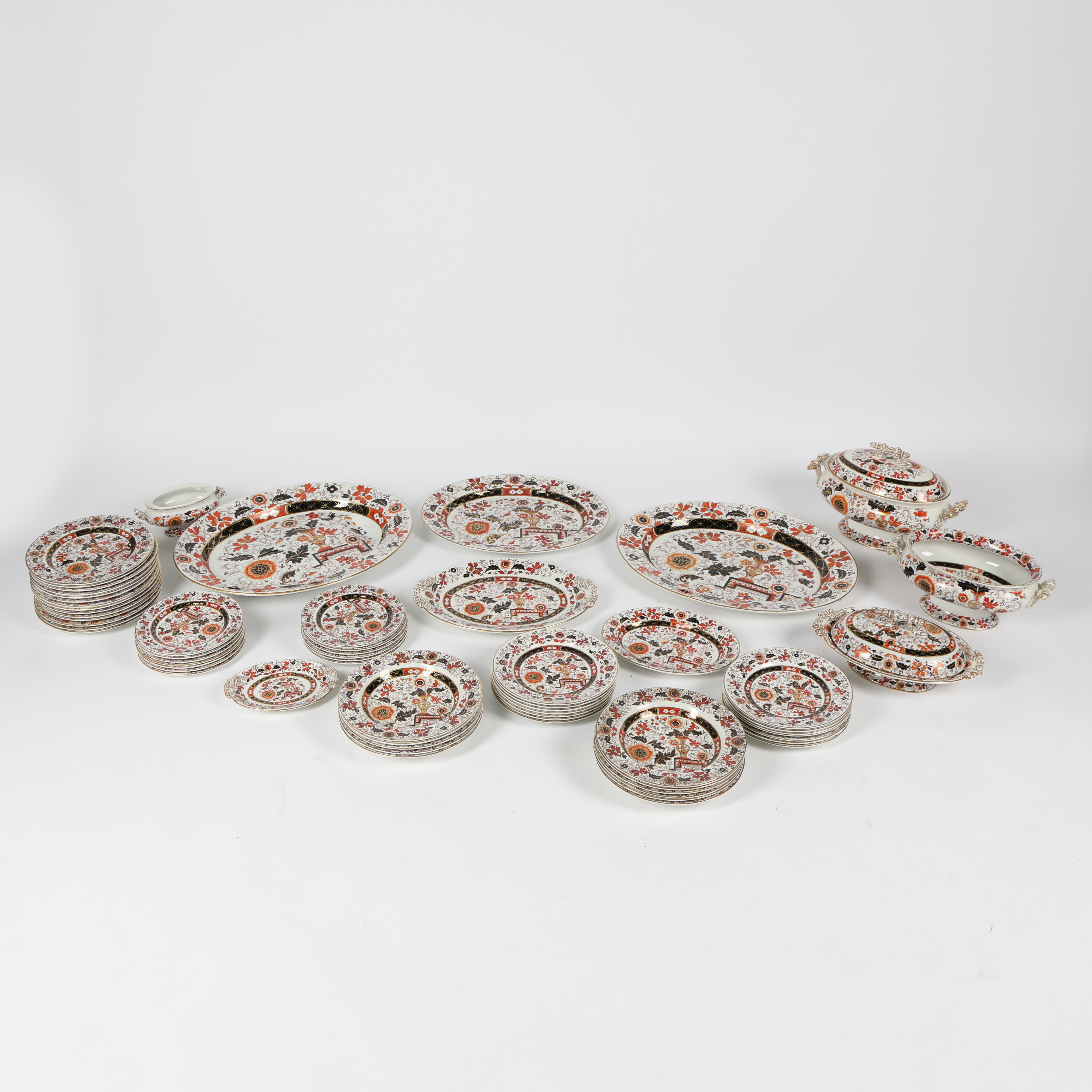 Images for 3573917. A LARGE SET OF 19TH CENTURY ASHWORTH'S IRONSTONE ...