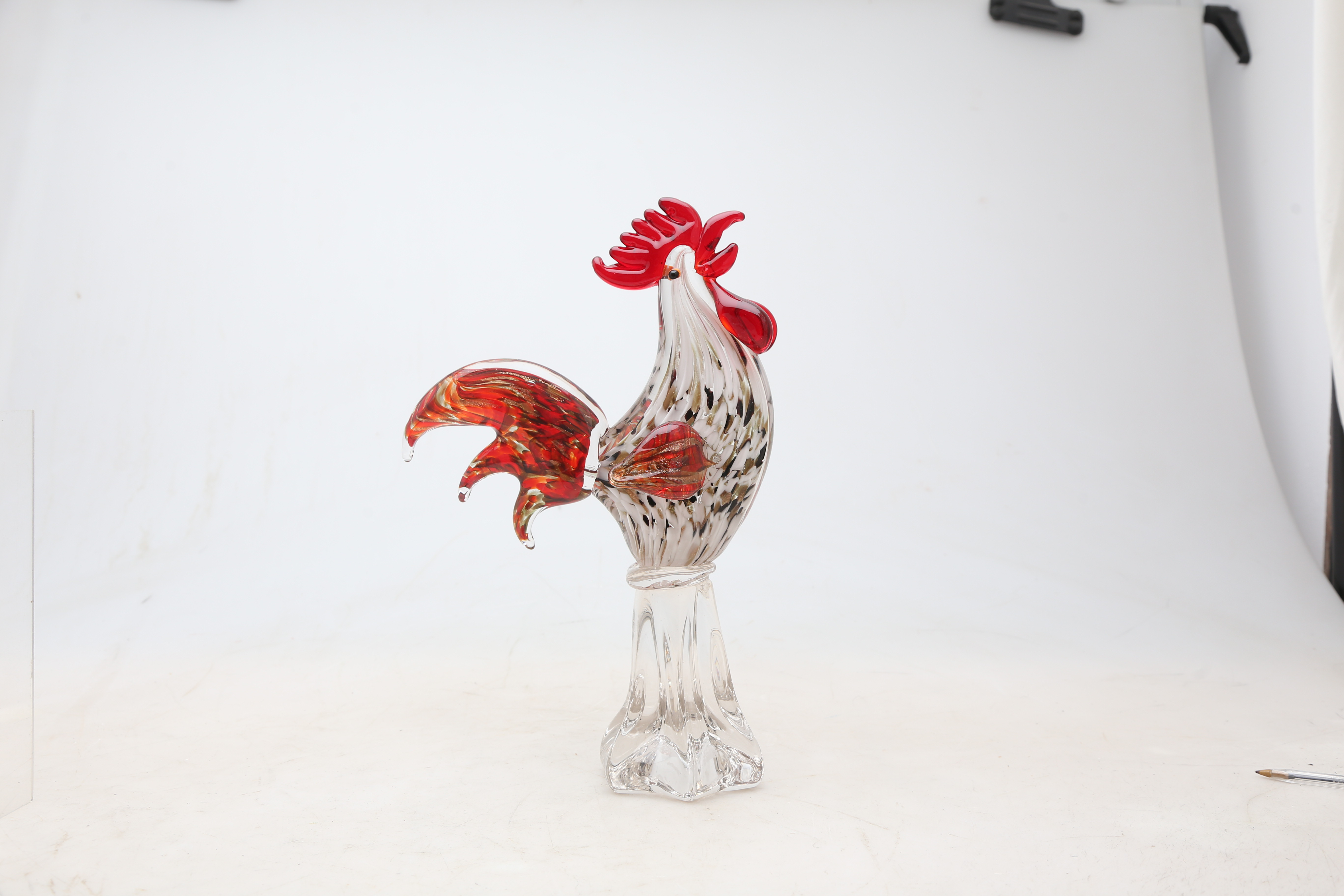 Images for 3581804. “Rooster”, polychrome Murano glass sculpture with ...