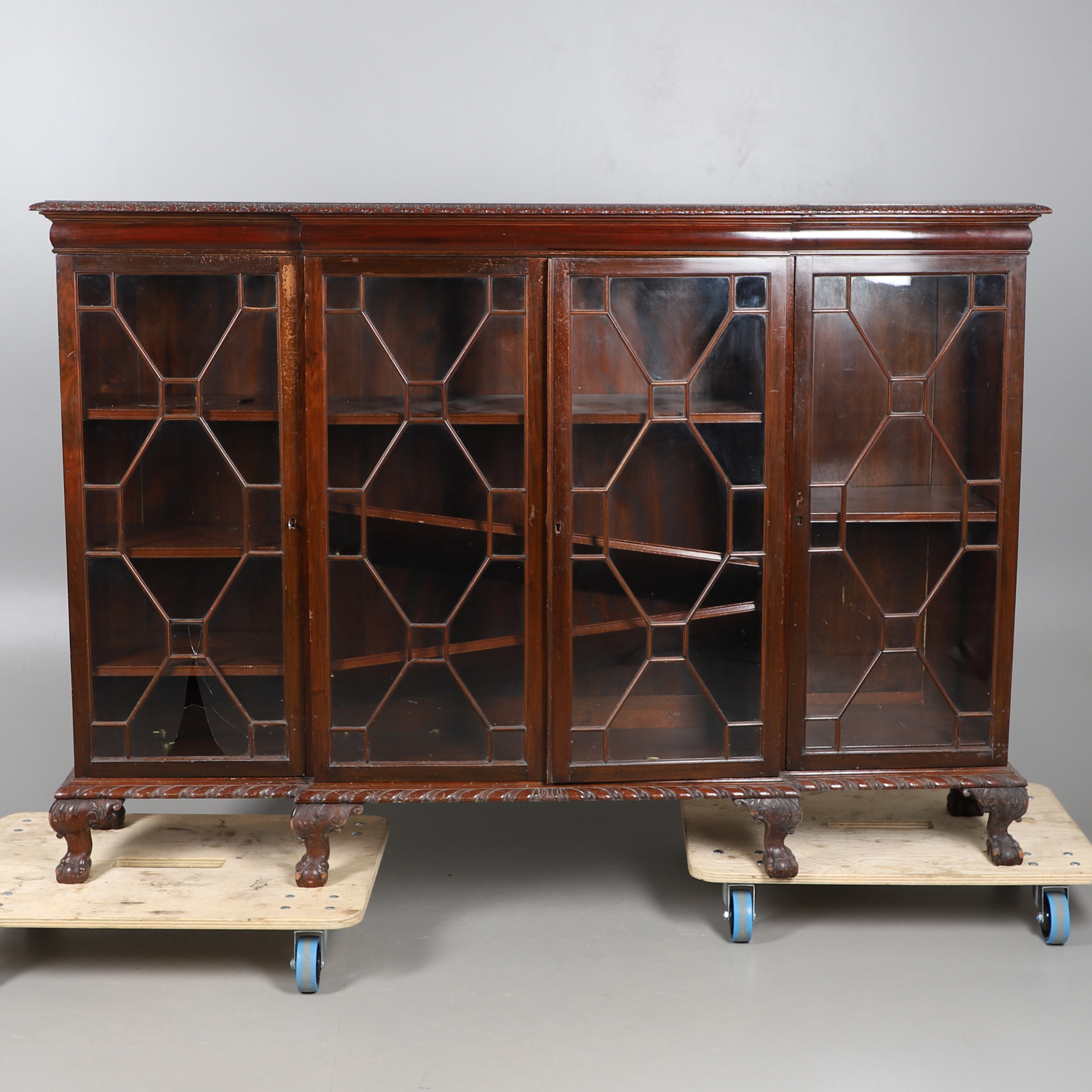 Images for 3583015. A REPRODUCTION 'CHIPPENDALE REVIVAL' MAHOGANY DWARF ...