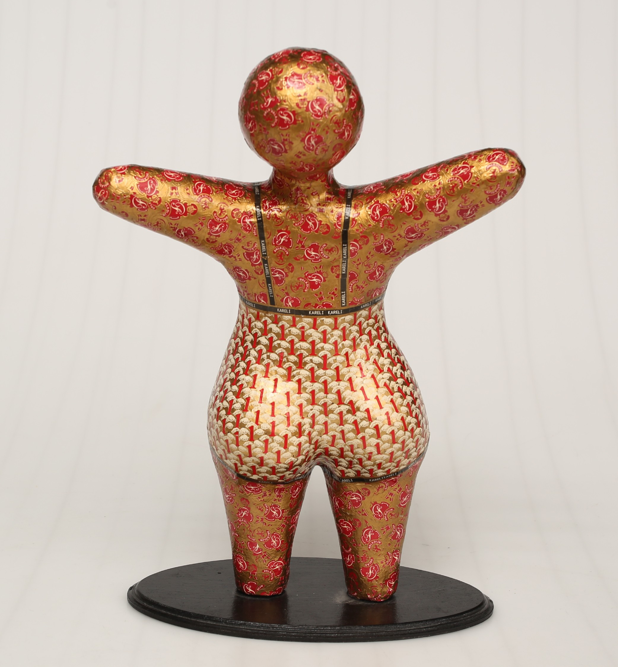 Images for 3596643. FEMALE FIGURE, sculpture, surface covered with ...