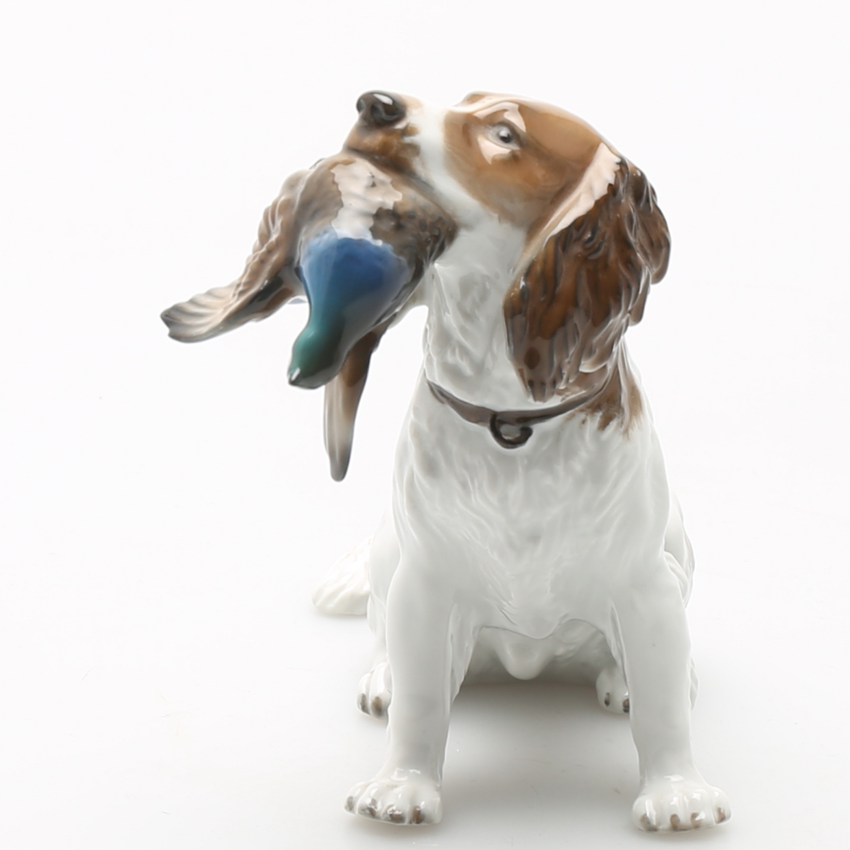 Images for 359894. FIGURE, porcelain, springer spaniel, designed by MH ...