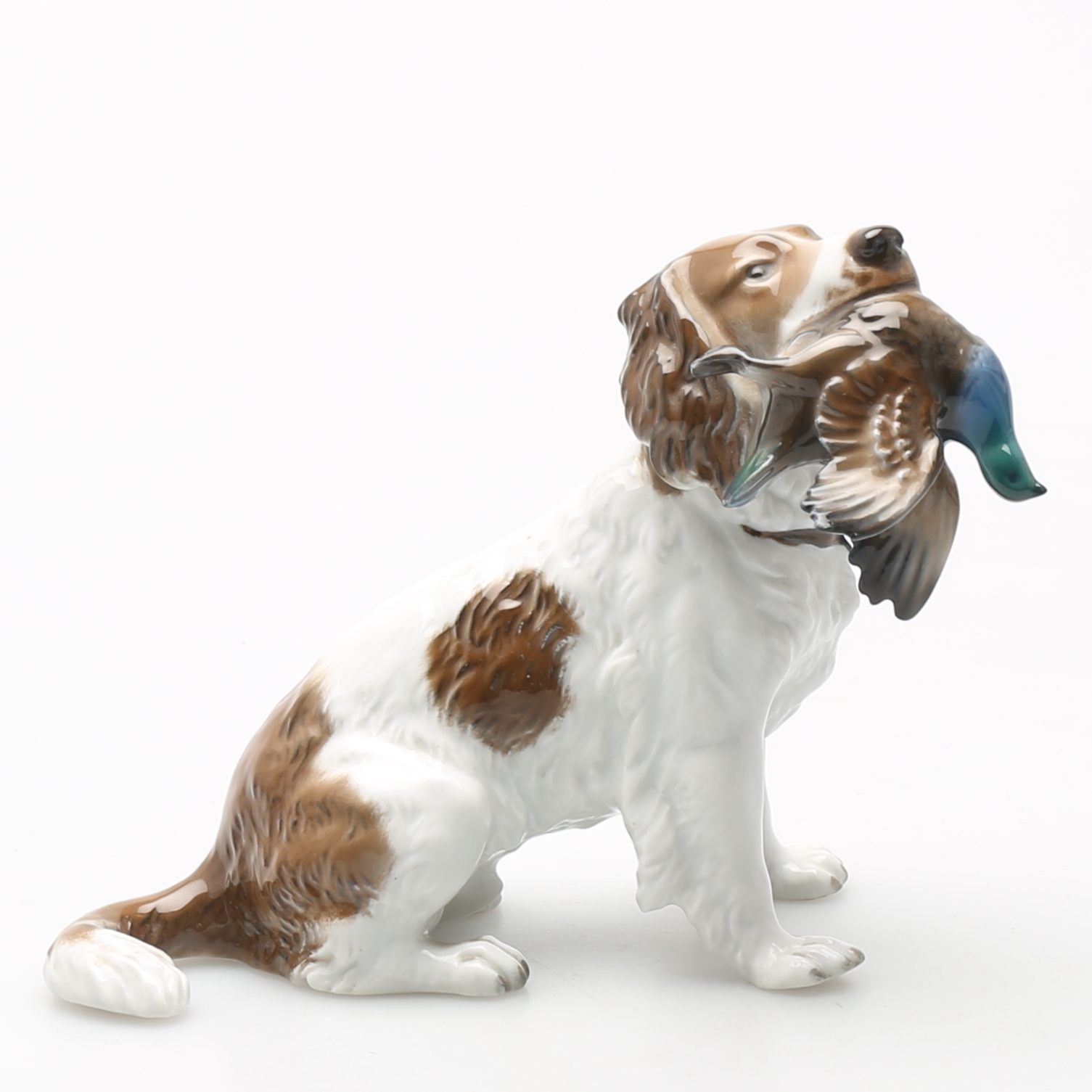 Images for 359894. FIGURE, porcelain, springer spaniel, designed by MH ...