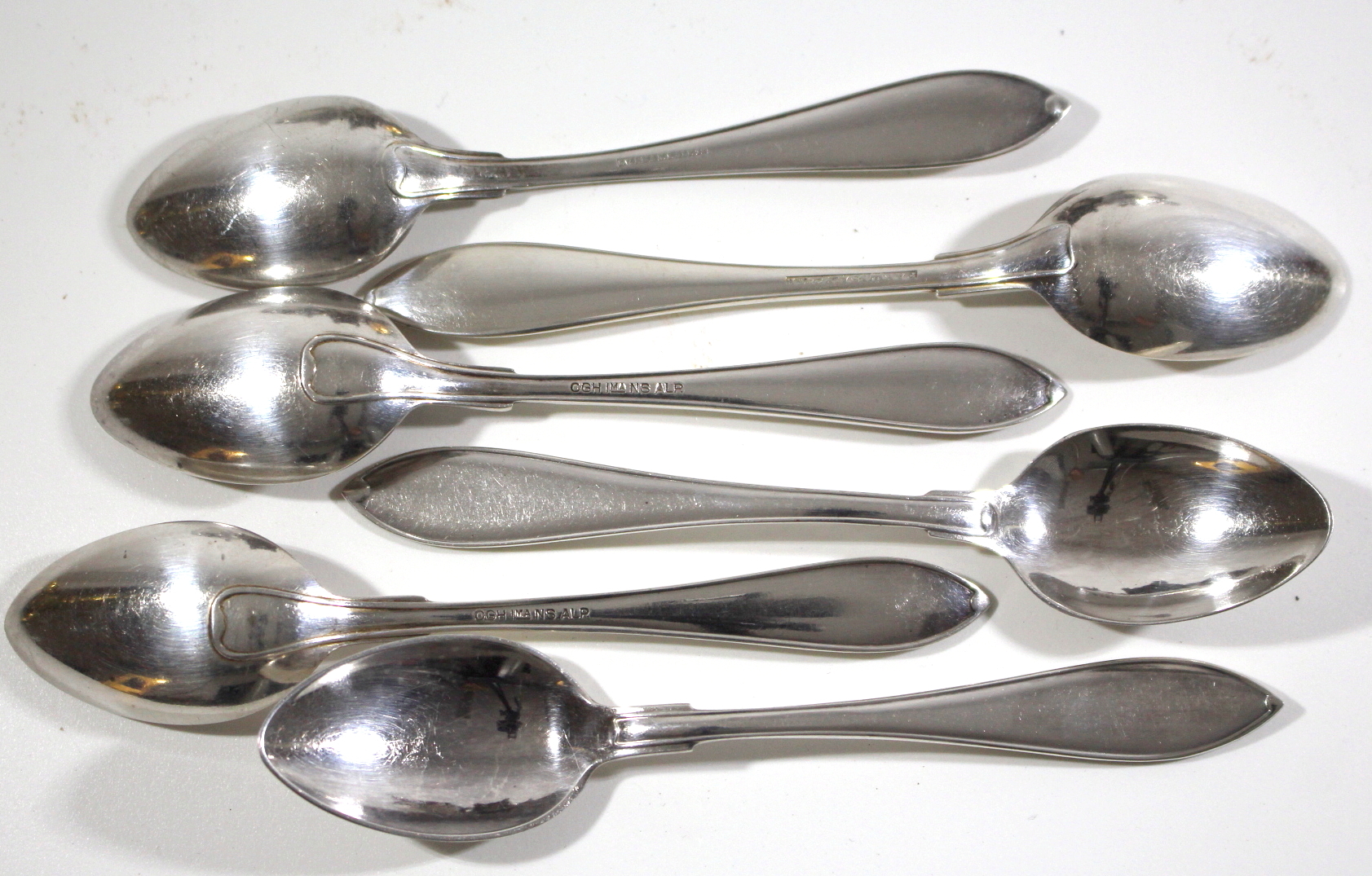 Images for 360247. COFFEE SET, 3 parts, GAB, ns, 6 spoons, ns. - Auctionet