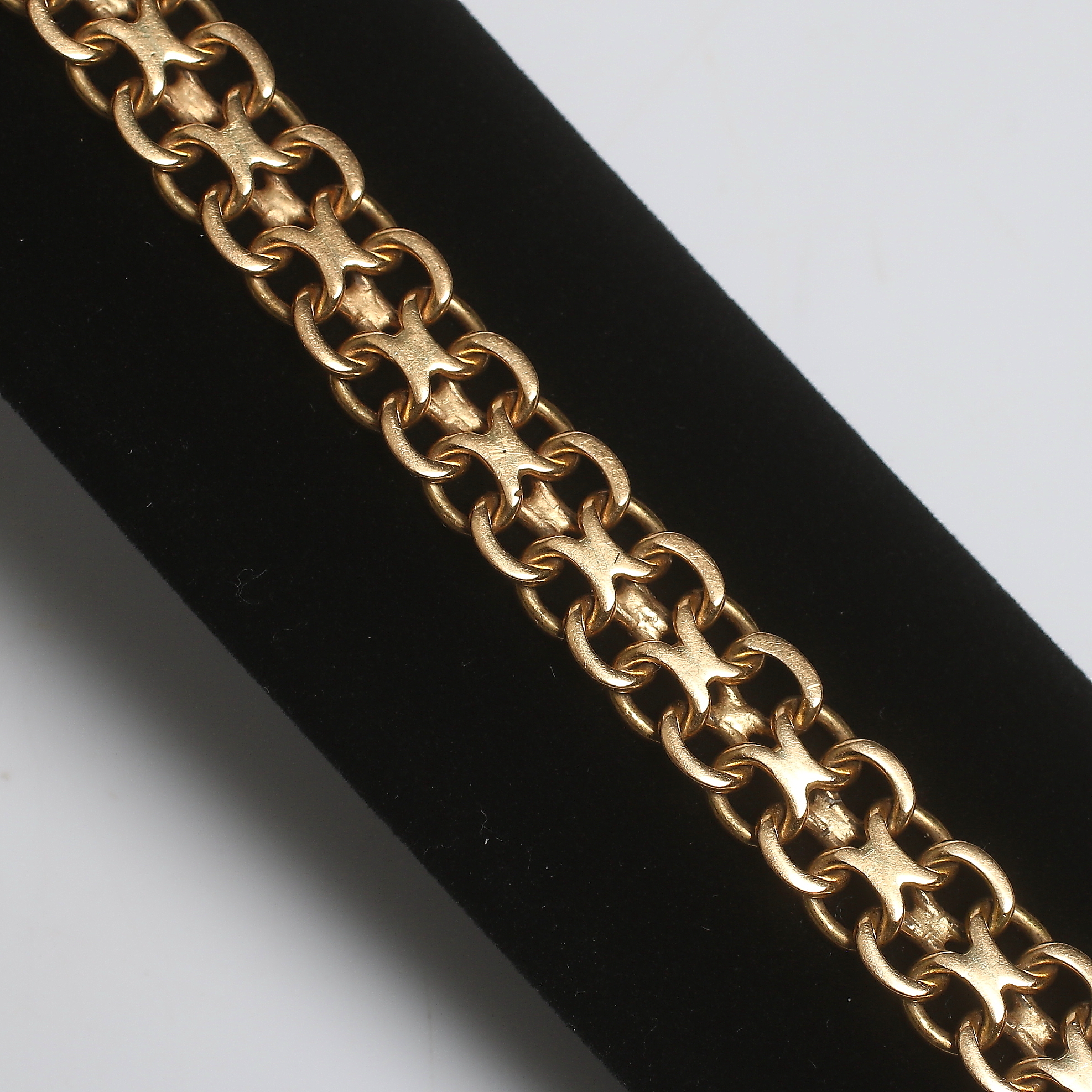 Images for 360668. BRACELET, 18k gold, Bismark link, Mikkov, Stockholm ...