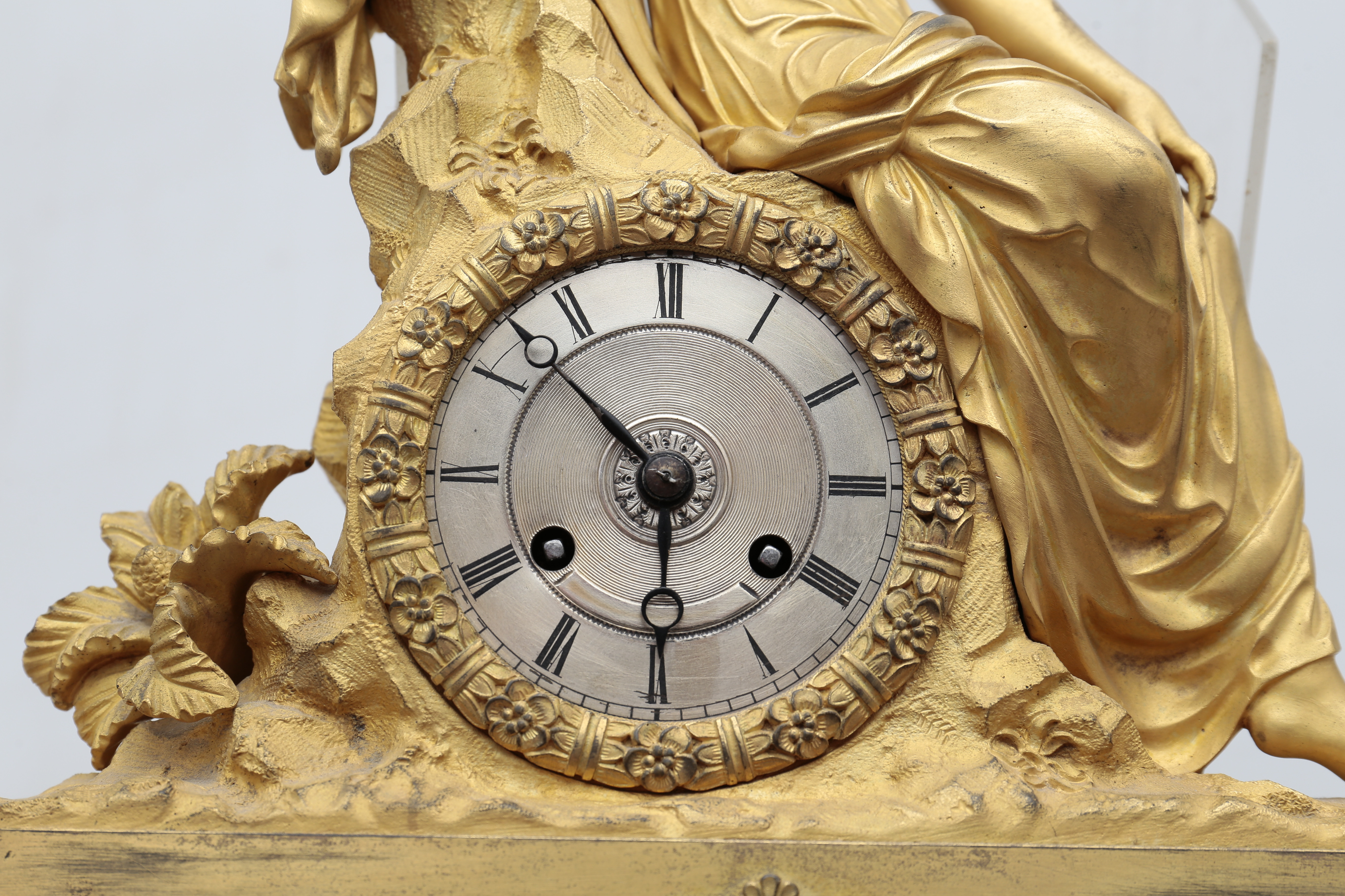 Images for 3608722. French Empire clock in gilt bronze, early decades ...
