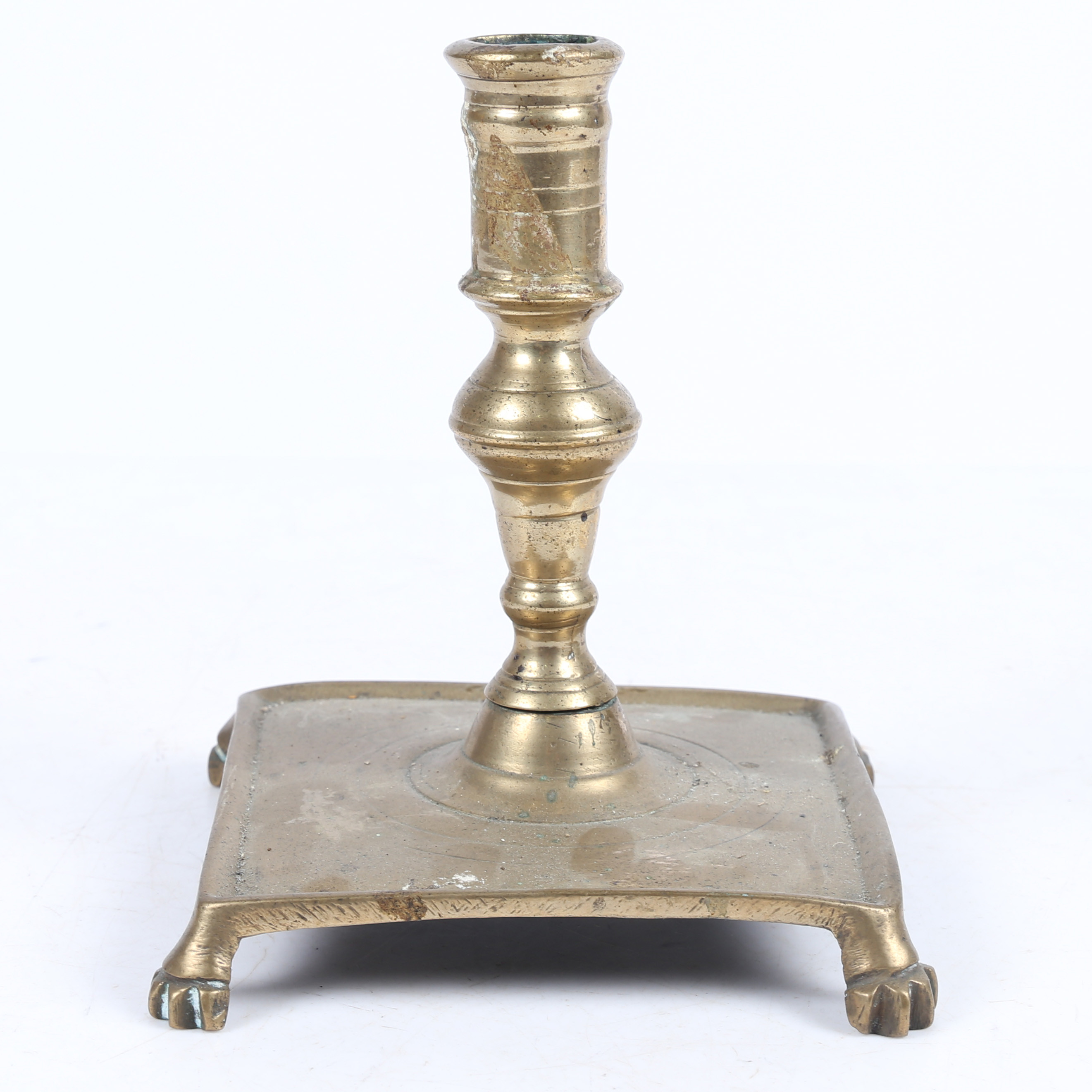 Images for 3610642. A LATE 17TH CENTURY BRASS SOCKET CANDLESTICK ...