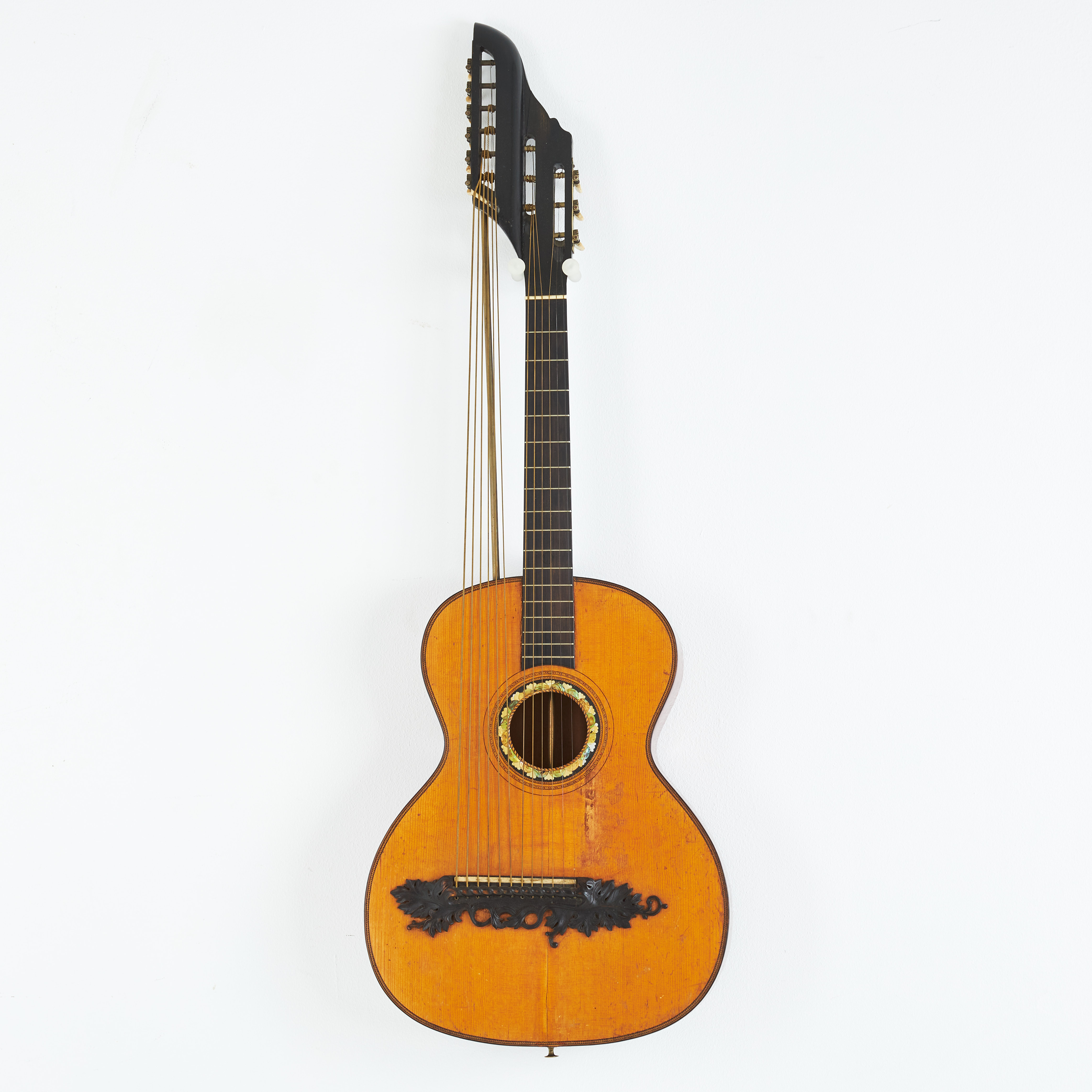 Images for 3614665. S.P. GERDIN, 12-string harp guitar, stamped Sven ...