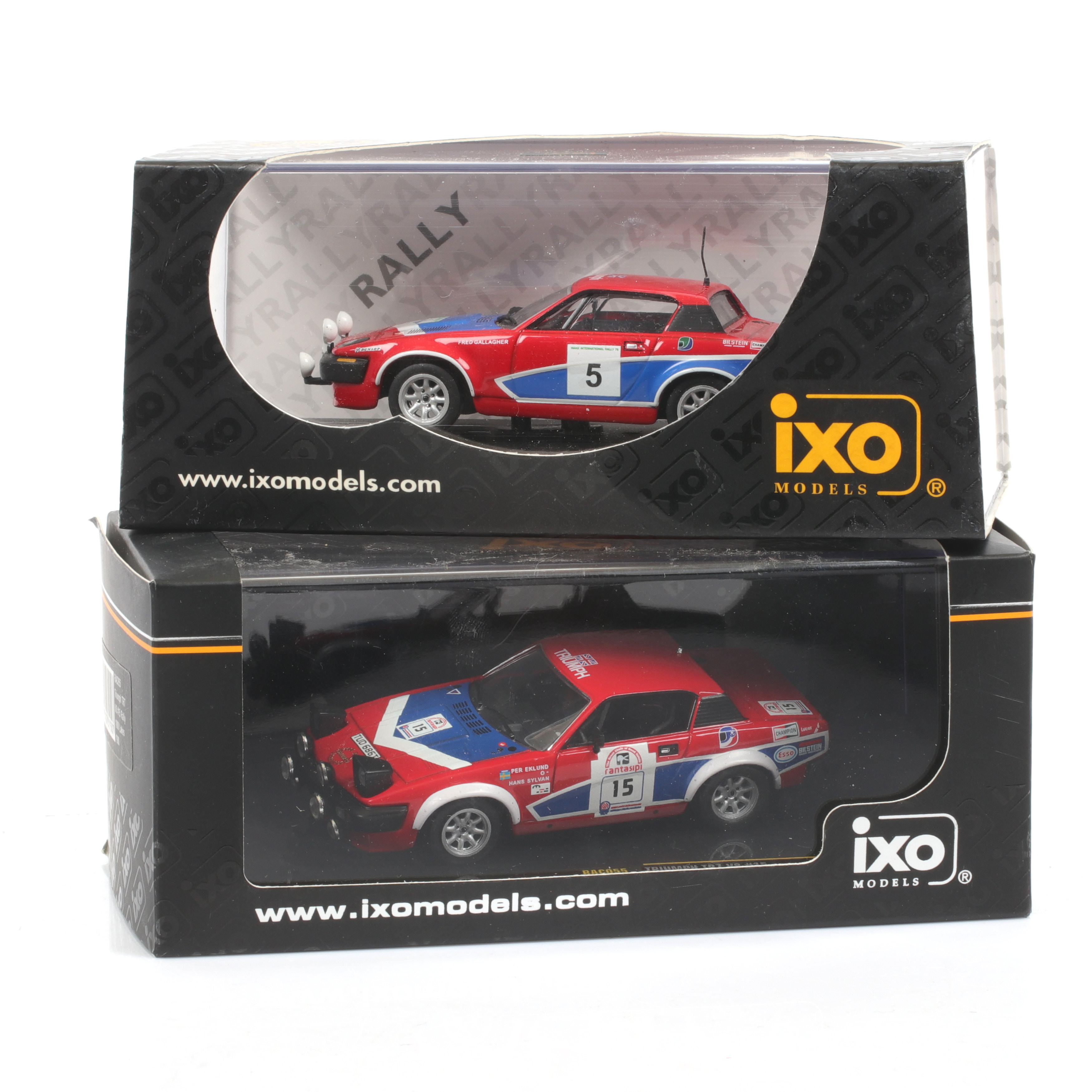 Images for 3643102. MODEL CARS, 2 pcs, metal/resin, Triumph TR7 V8 ...