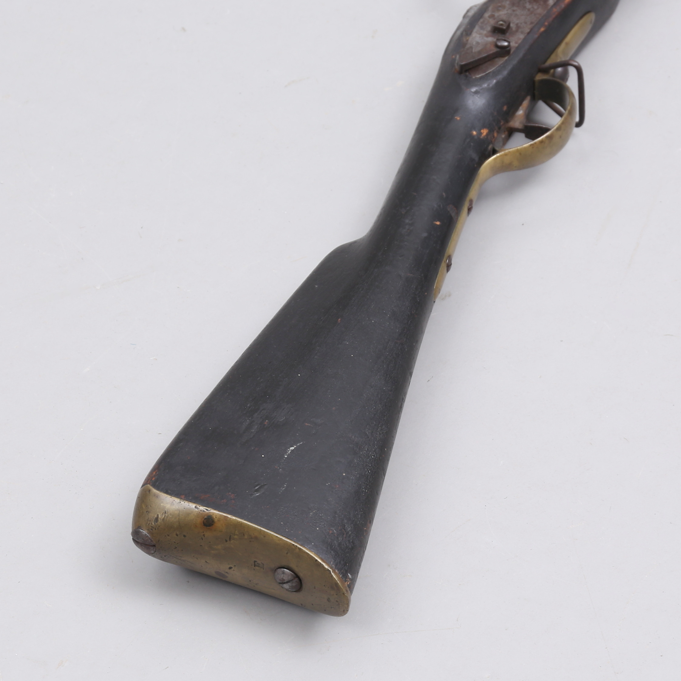 Images for 3653553. A FLINTLOCK MUSKÖT, with bayonet, Sweden,1700/19th ...